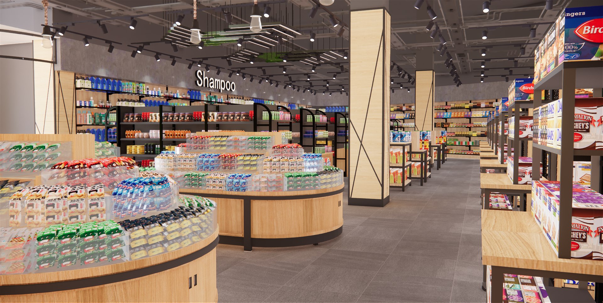 3D Supermarket-03 Model - TurboSquid 2007948