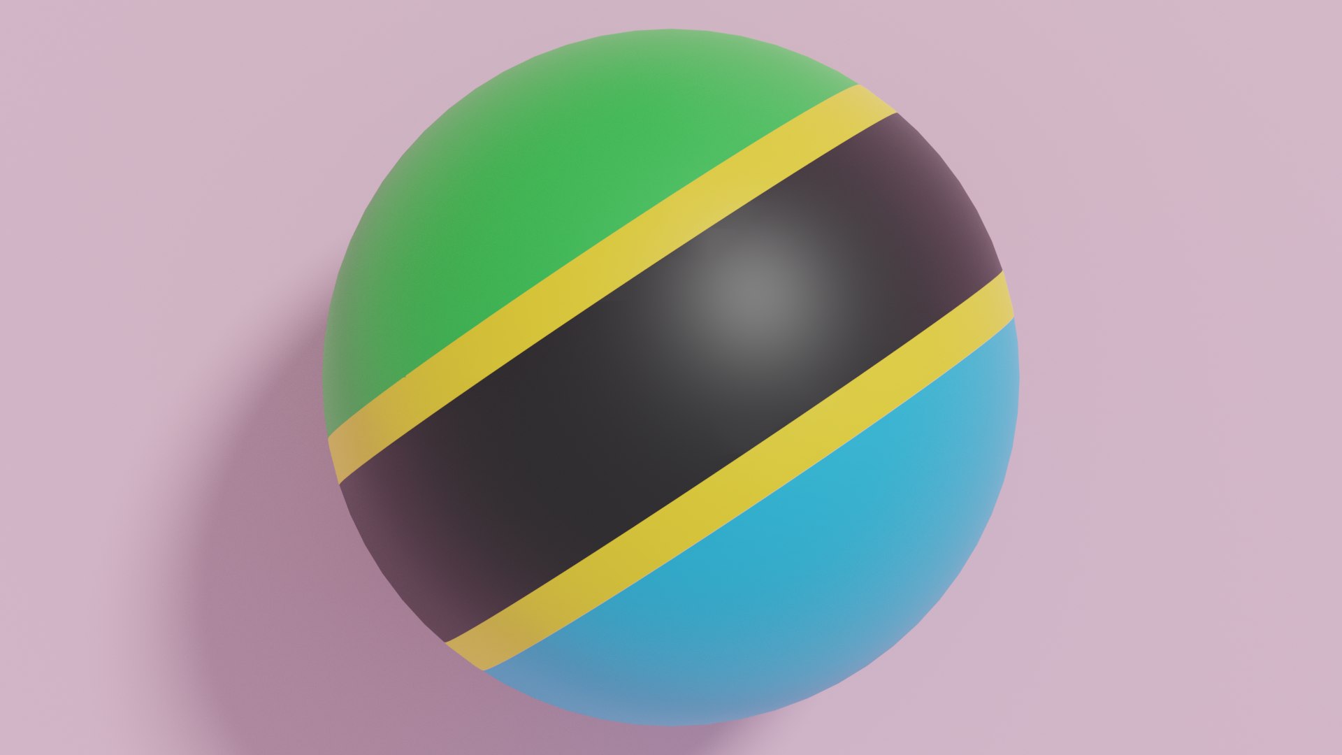 3D Flag Of Ball Collection 4 Model - TurboSquid 1883396