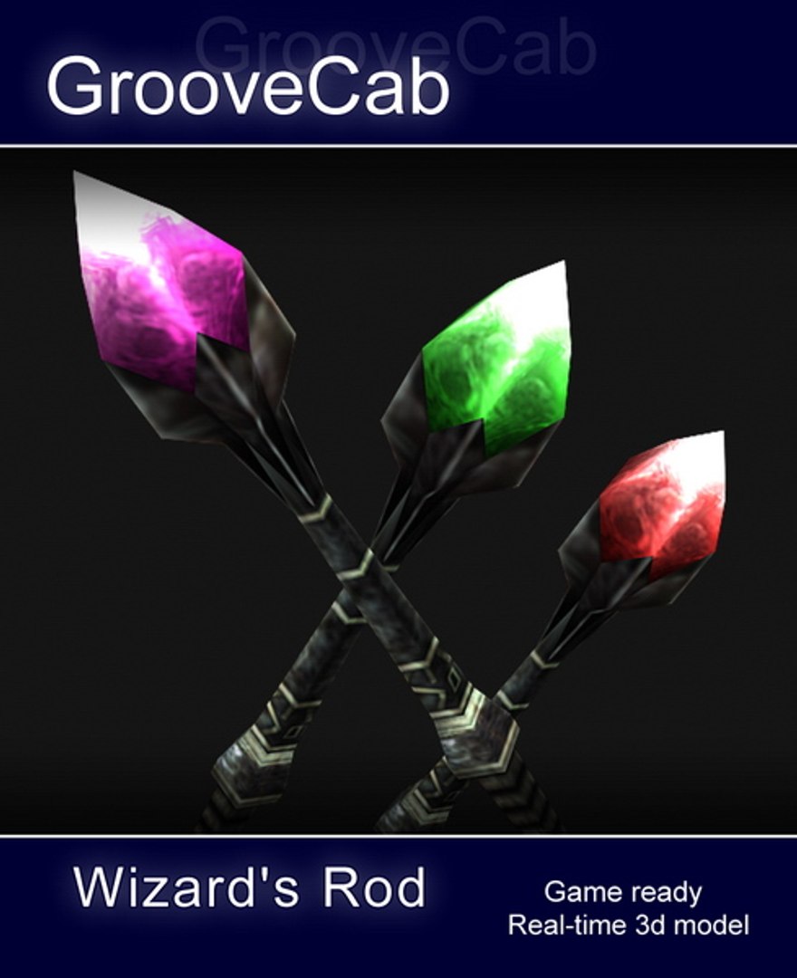 Max Medieval Wizard S Rod