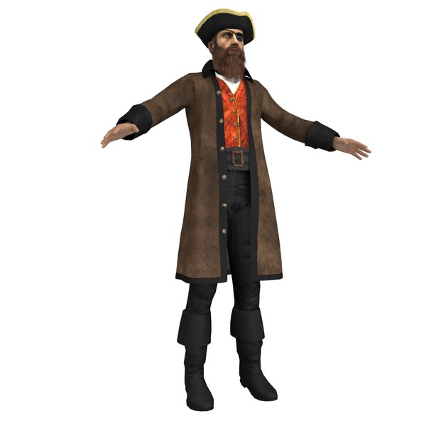 Pirate 3D Models for Download | TurboSquid