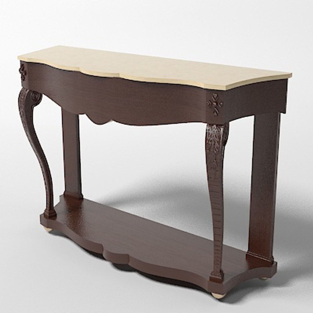 cappelini intagli console 3d model