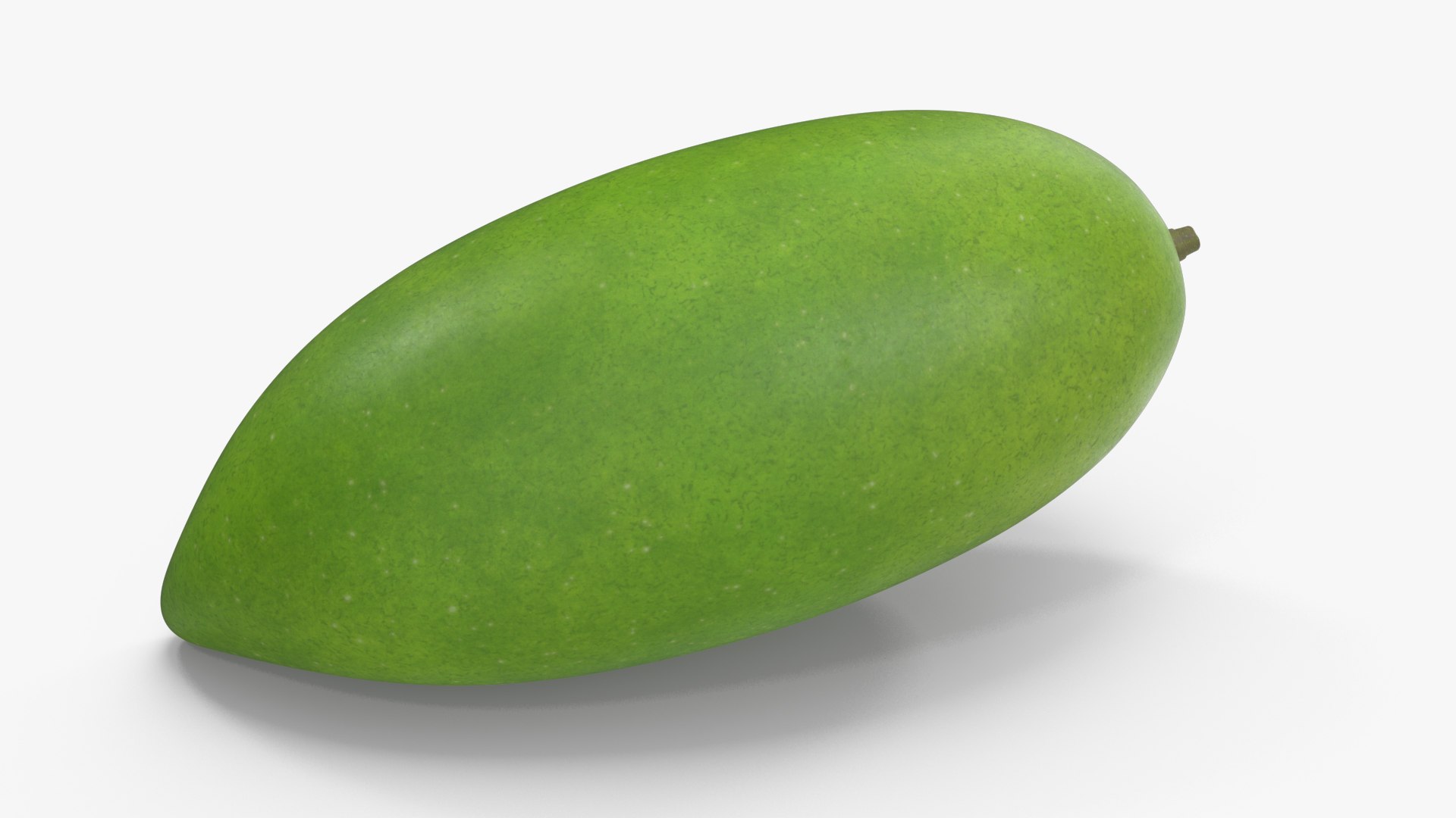 3D Long Green Mango Model - TurboSquid 2246311