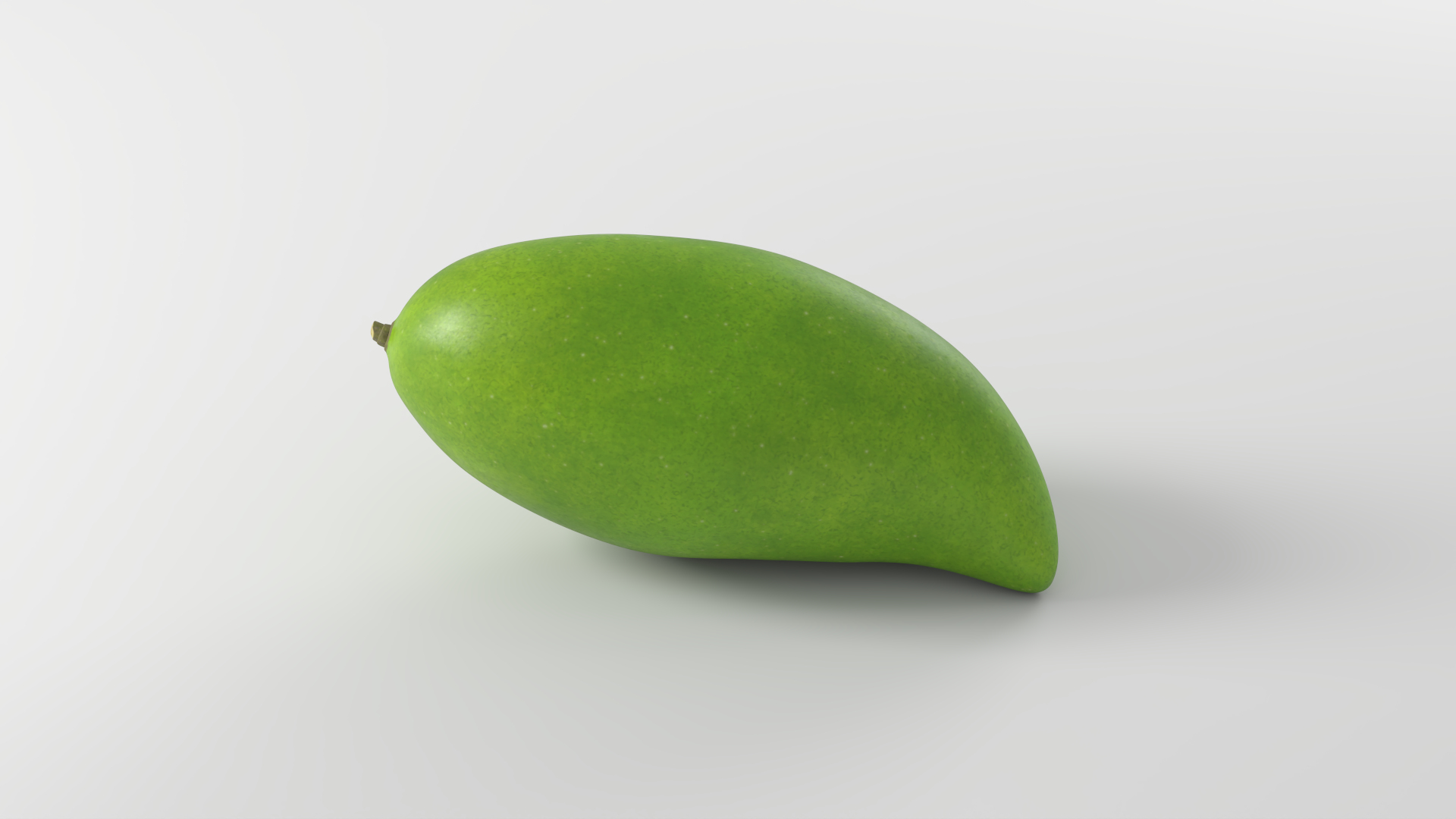 3D Long Green Mango Model - TurboSquid 2246311