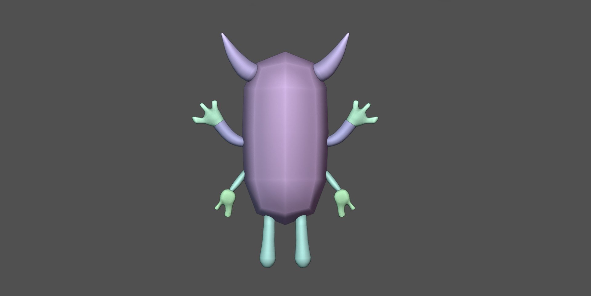 3D Base Mesh Monster 2 - TurboSquid 2368199