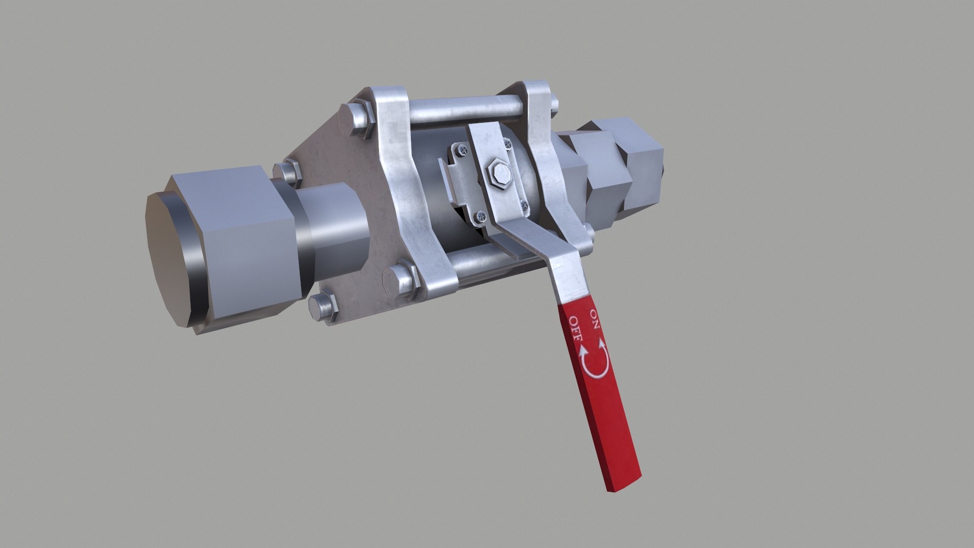 Manual Valve 3D Model - TurboSquid 2288567