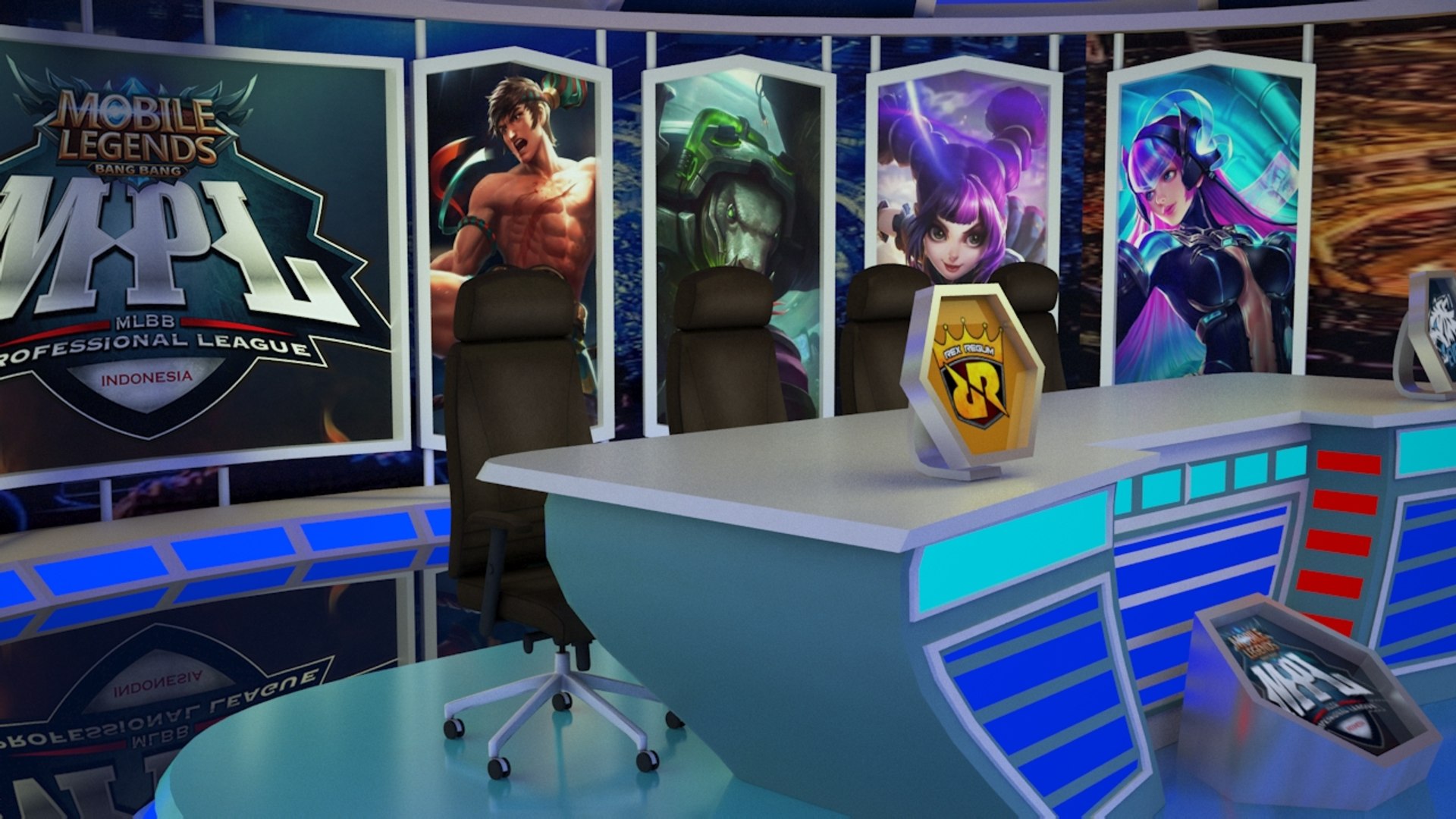 Virtual set model - TurboSquid 1441147