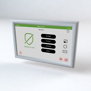3D Alarm Control Panel Models - Browse & Download Formats - TurboSquid