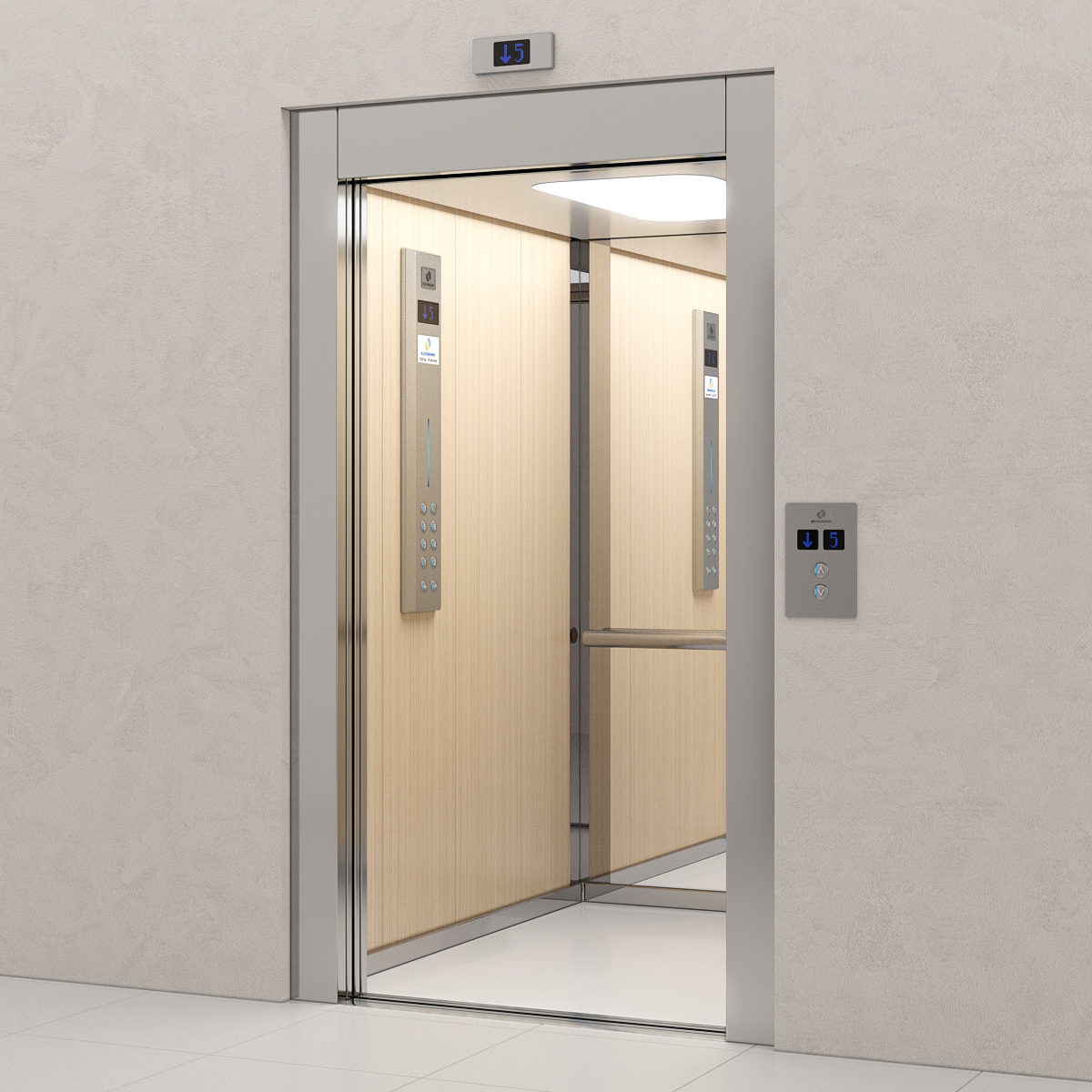 3D model kleemann modern life elevator - TurboSquid 1680323