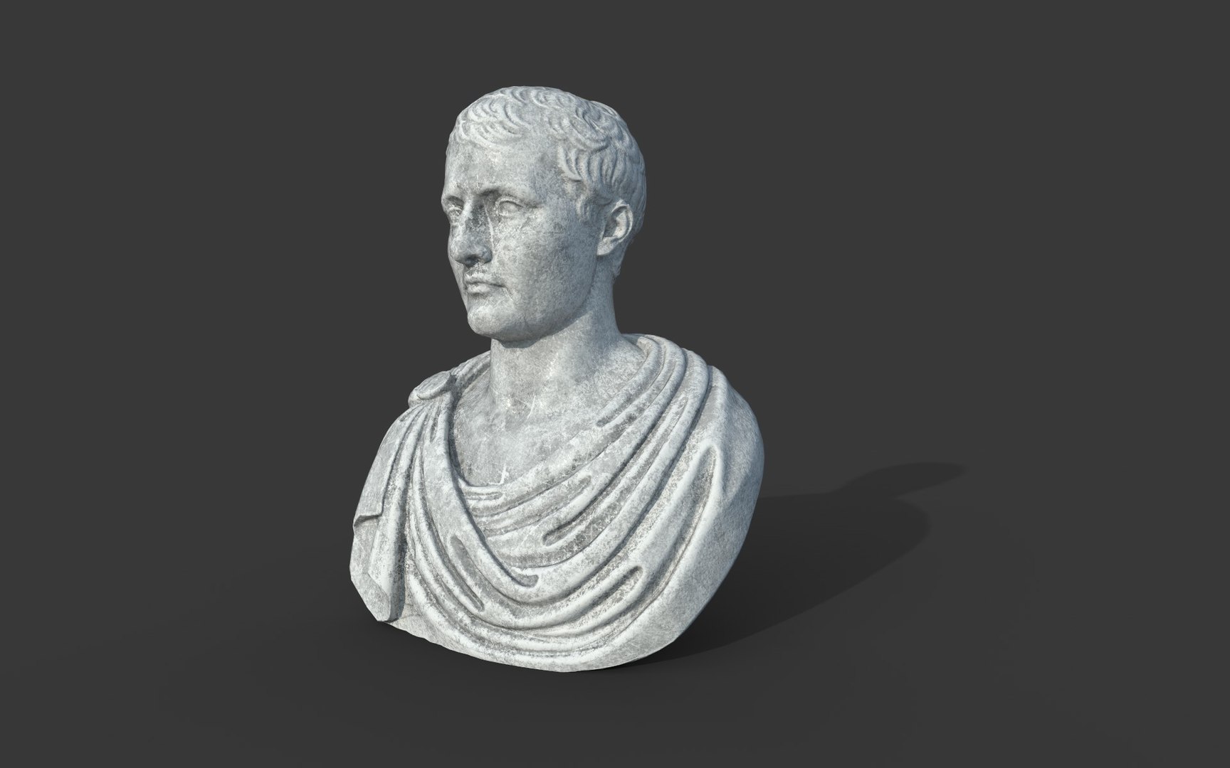 Bust Statue Sculpture 3D Model - TurboSquid 1546131