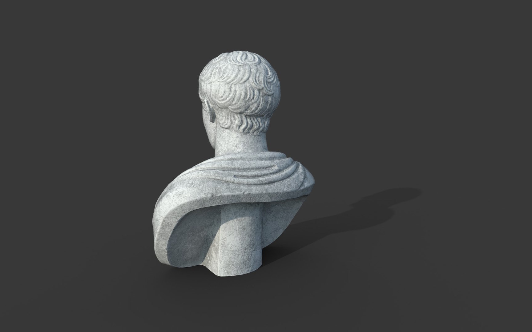 Bust Statue Sculpture 3D Model - TurboSquid 1546131