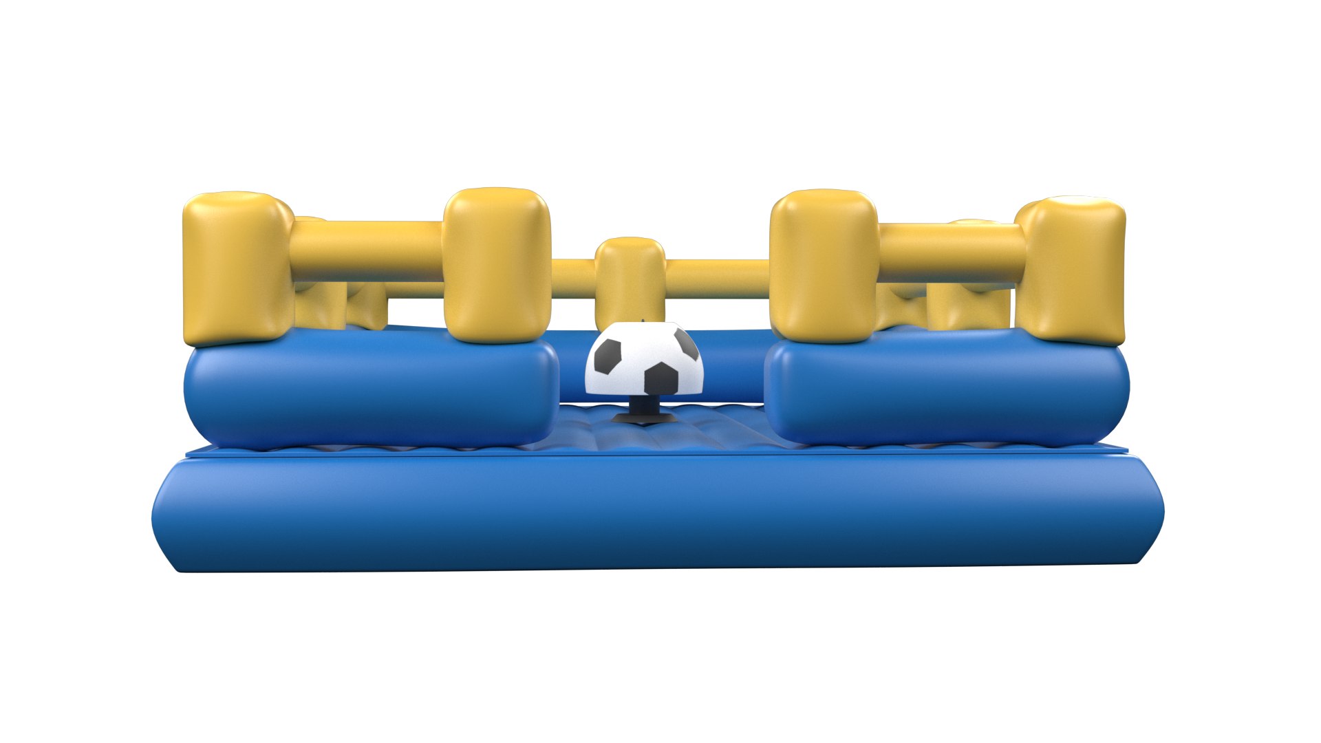 Football Inflatable Rodeo 3D Model - TurboSquid 2143186