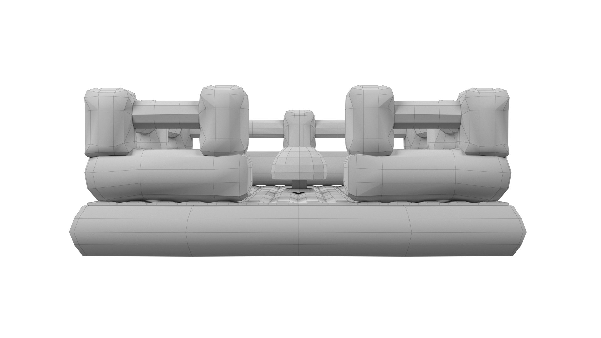 Football Inflatable Rodeo 3D Model - TurboSquid 2143186