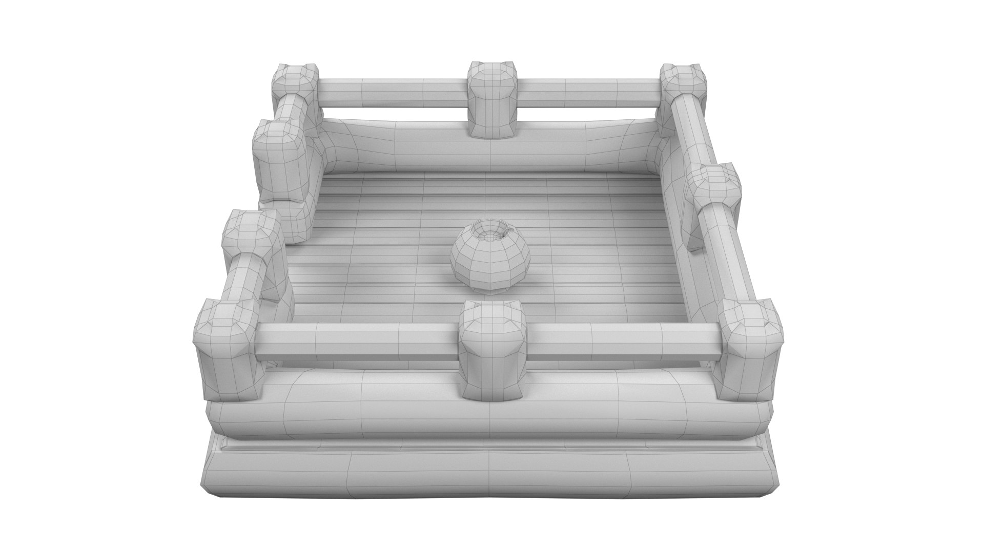 Football Inflatable Rodeo 3D Model - TurboSquid 2143186