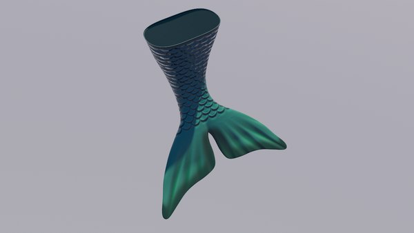 Tail mermaid 3D model - TurboSquid 1416034