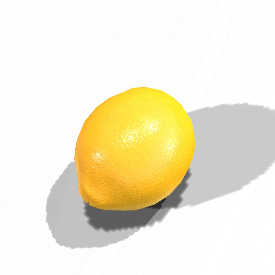 Lemon Model - TurboSquid 2083191