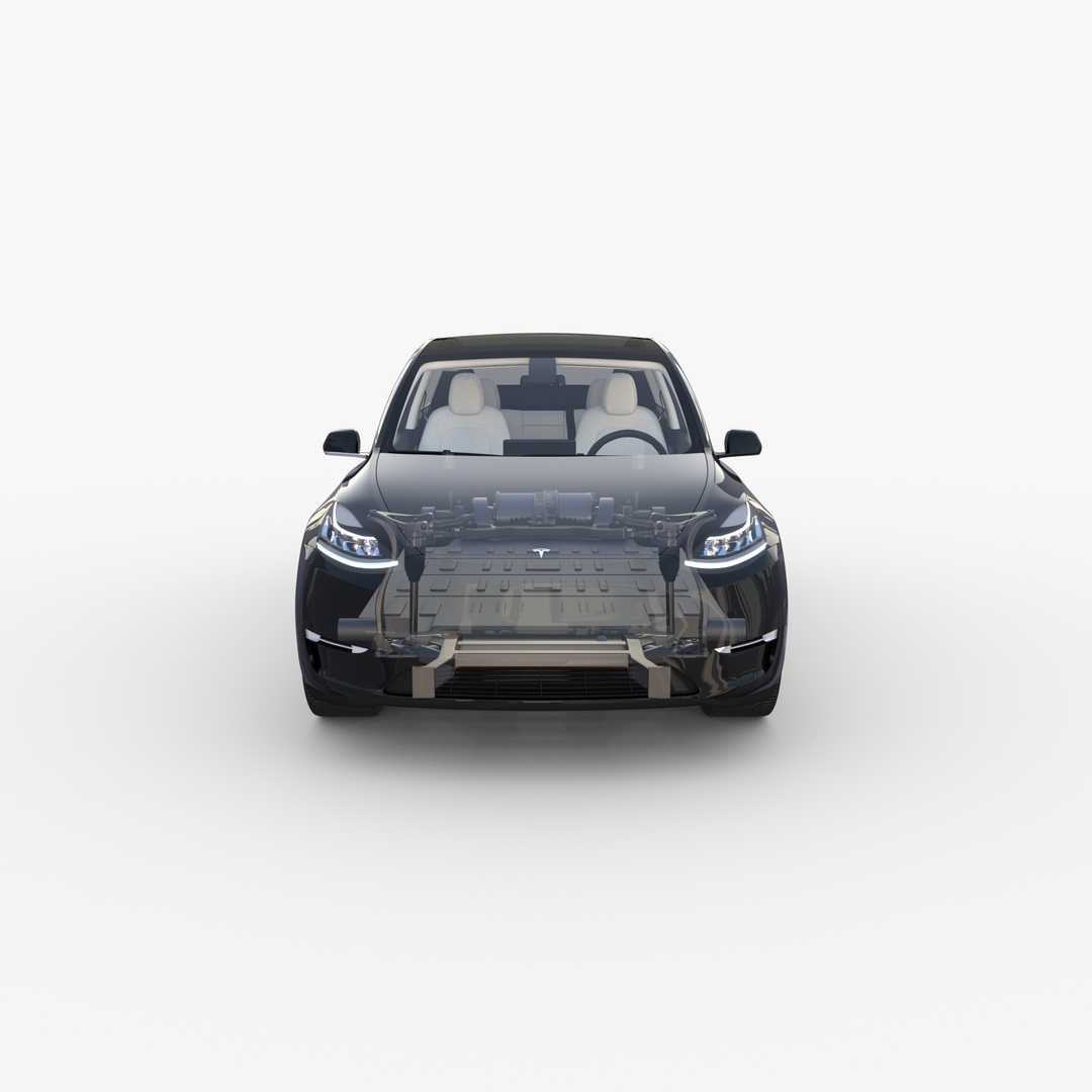 Tesla Y Rwd Chassis 3D Model - TurboSquid 1610876