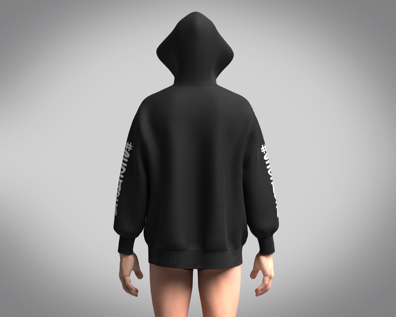 Hoodie-SHOUTOUT model - TurboSquid 1931770