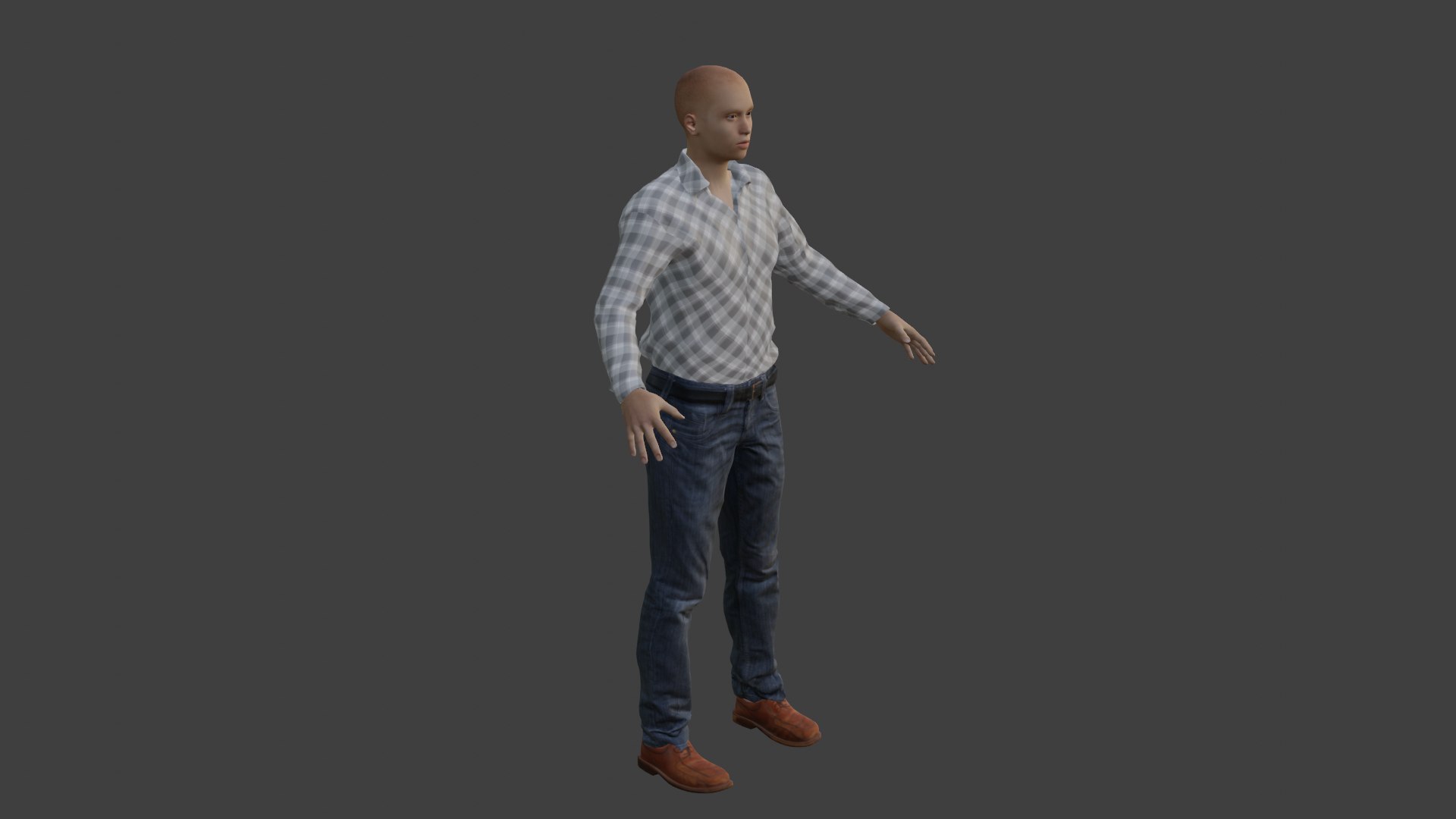3D Man Unity Unreal - TurboSquid 1828664