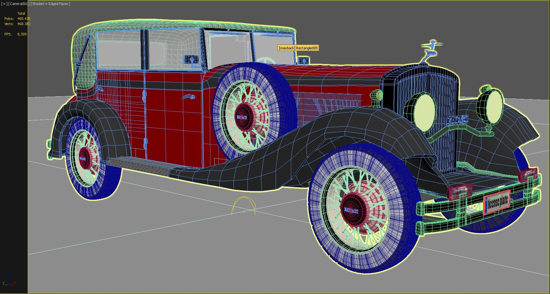 3D Maybach Zeppelin DS7 Luxury Limousine - TurboSquid 1903492