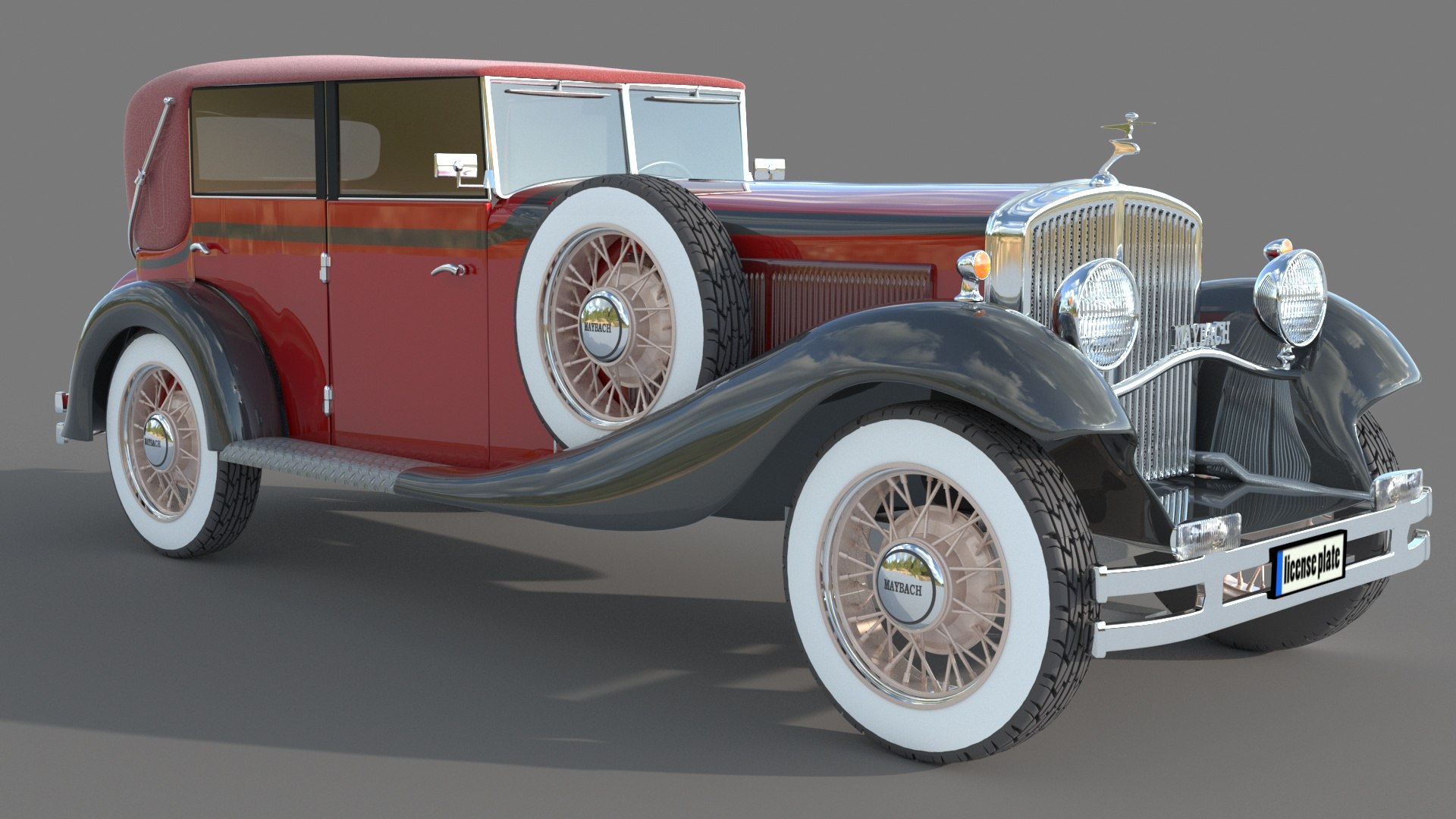 3D Maybach Zeppelin DS7 Luxury Limousine - TurboSquid 1903492