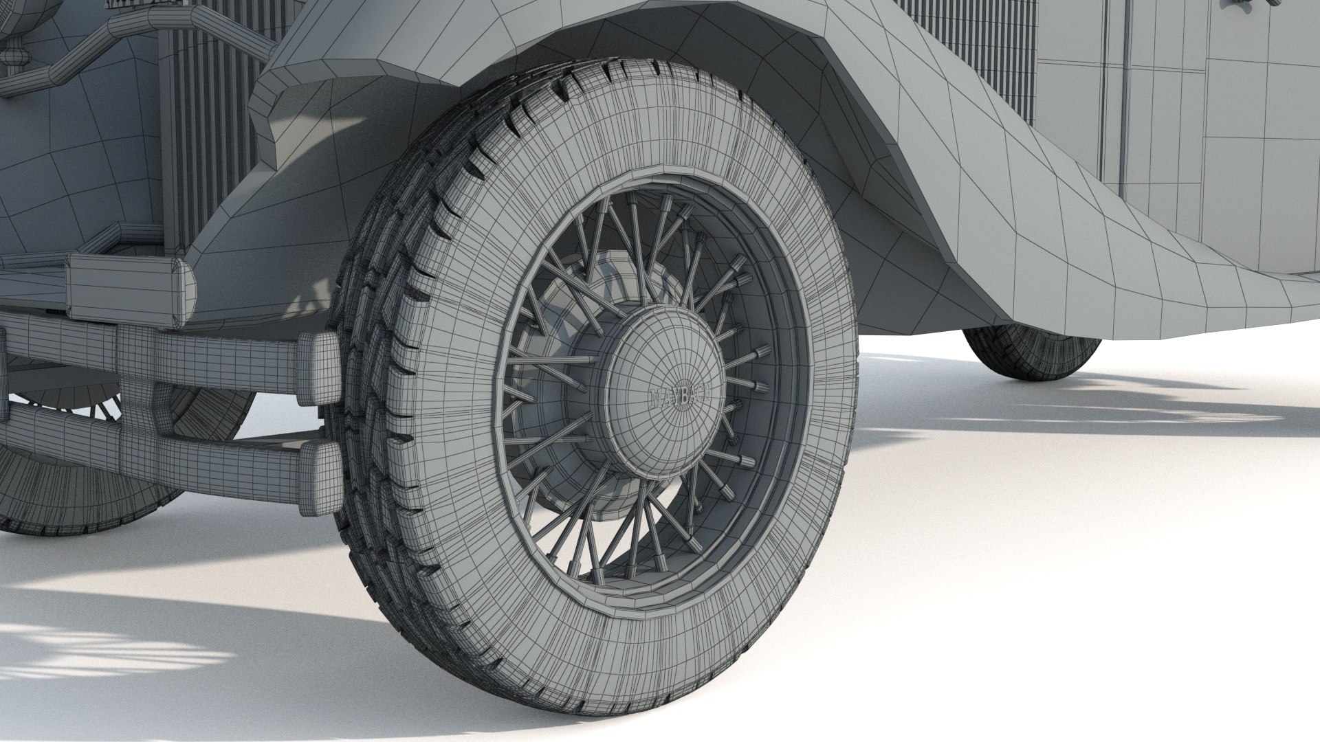 3D Maybach Zeppelin DS7 Luxury Limousine - TurboSquid 1903492