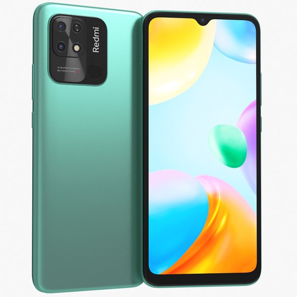 3D Xiaomi Redmi 10C Green - TurboSquid 1915180