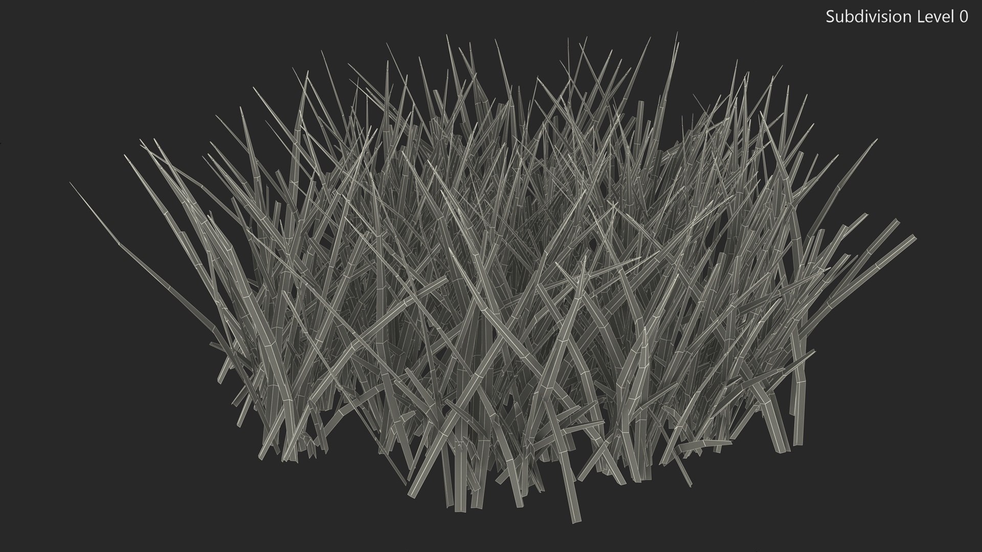 3D Realistic Patch Of Grass - TurboSquid 2320540