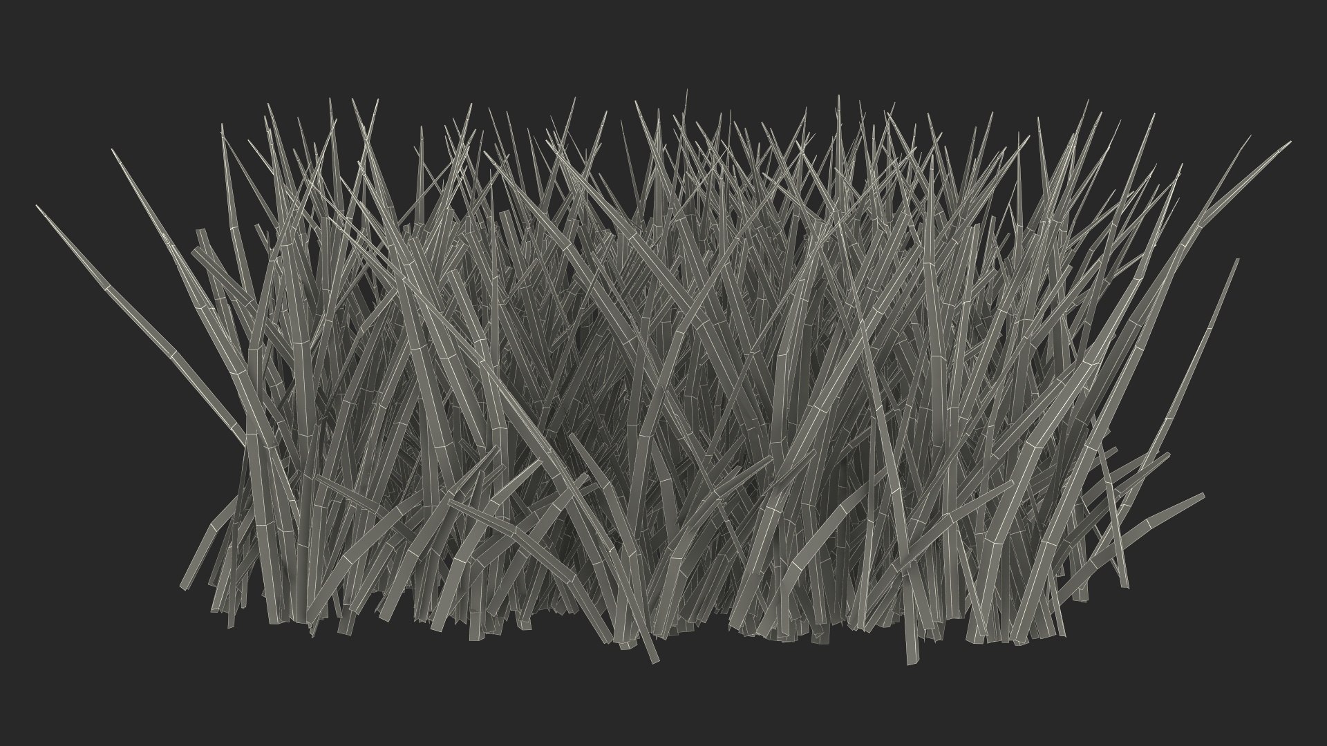 3D Realistic Patch Of Grass - TurboSquid 2320540