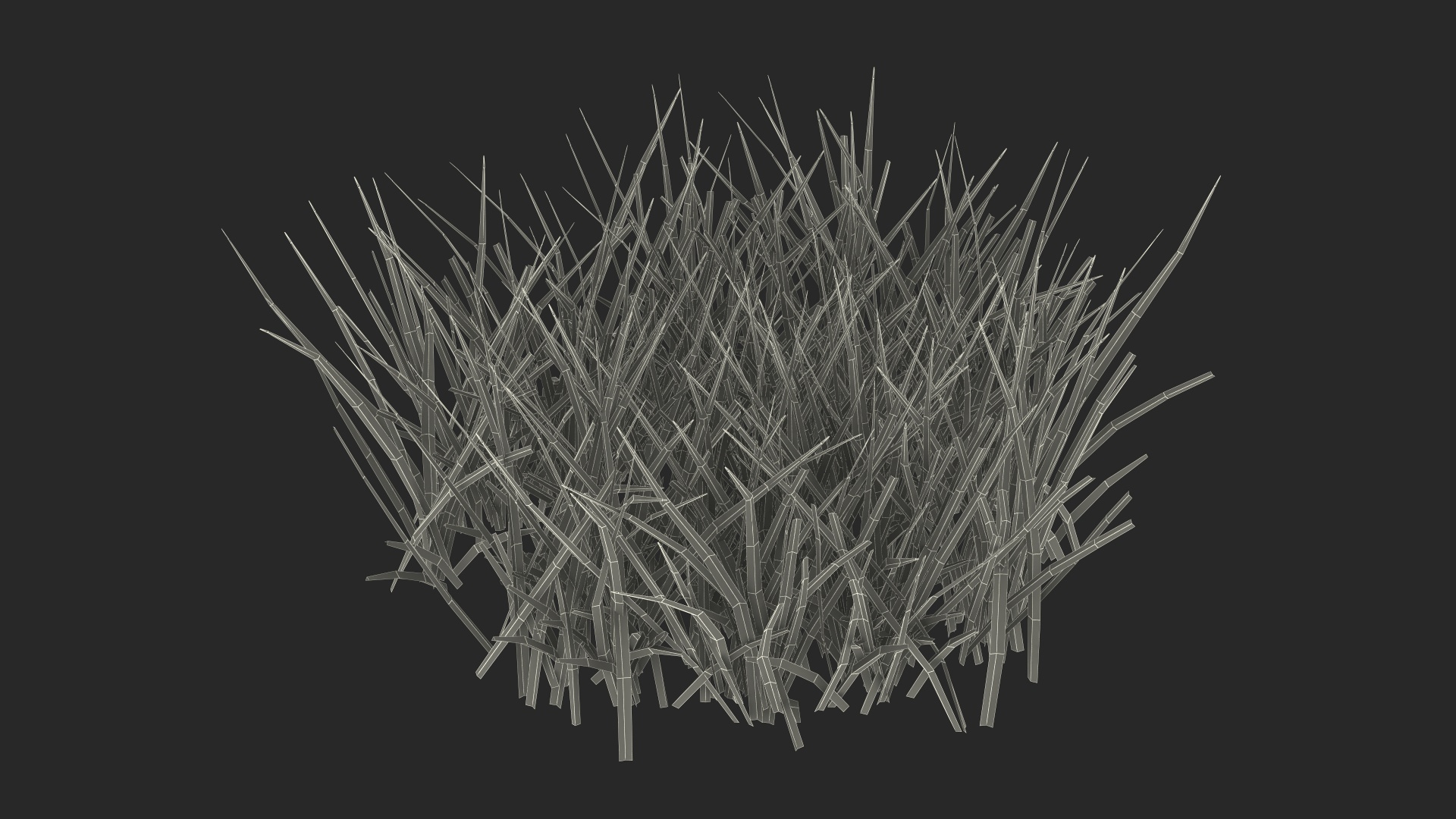 3D Realistic Patch Of Grass - TurboSquid 2320540