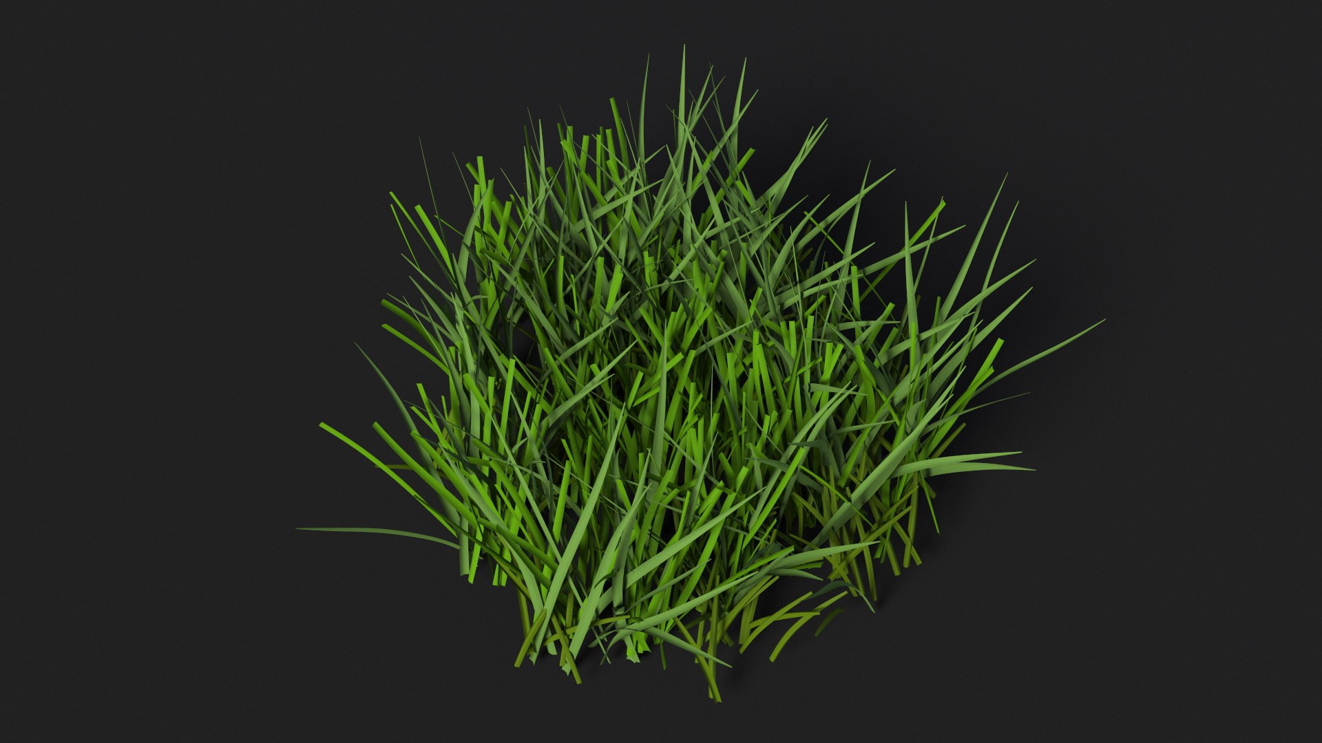 3D Realistic Patch Of Grass - TurboSquid 2320540