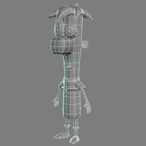 3d ferb cartoon model