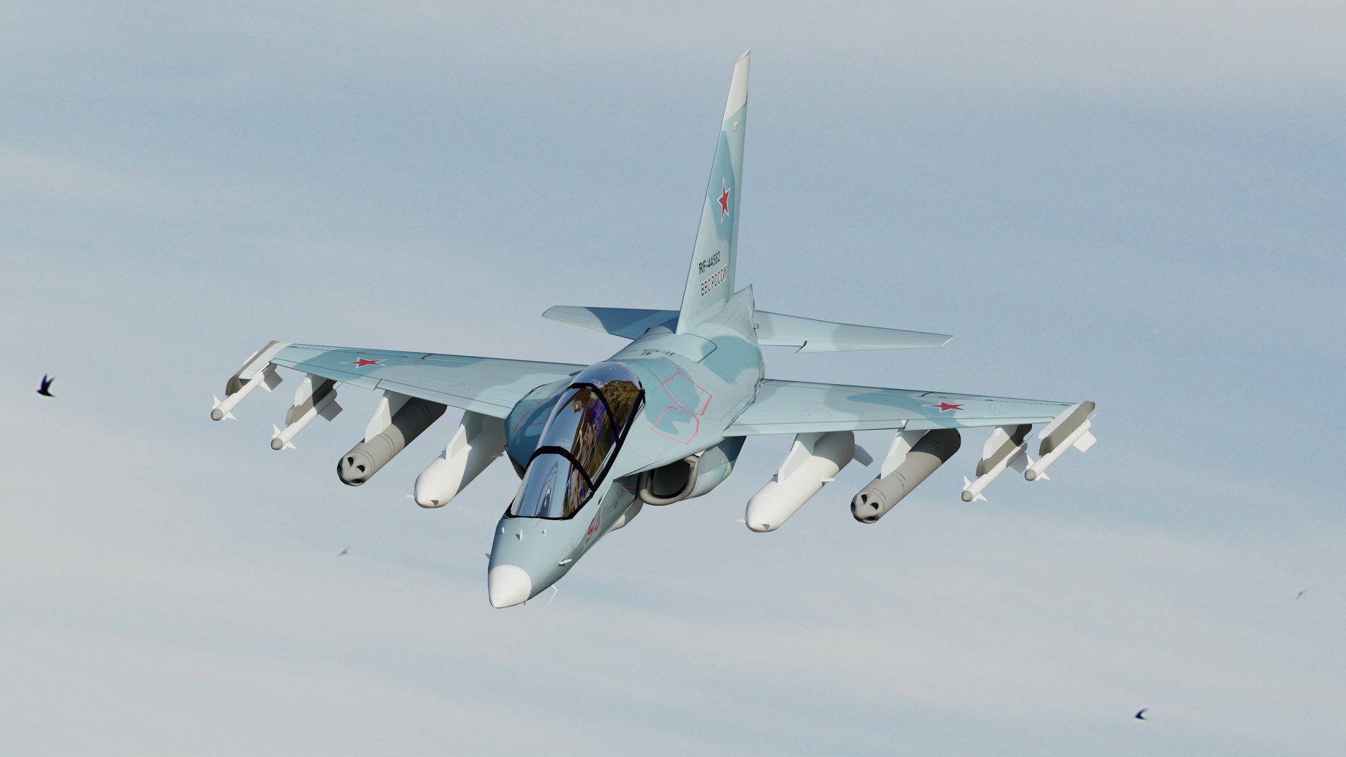 3d Yak-130 Fighter Yak 130 Model