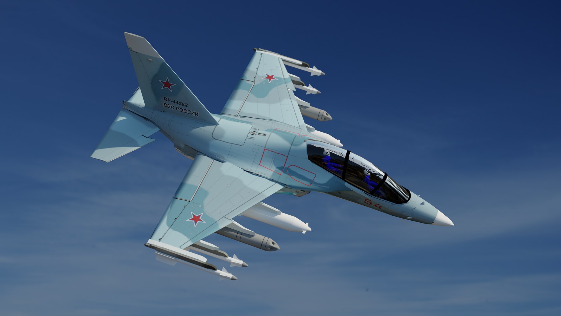3d Yak-130 Fighter Yak 130 Model