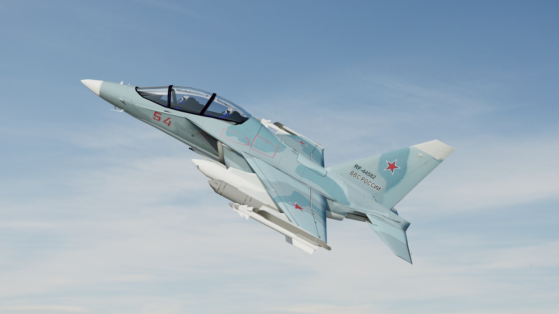 3d Yak-130 Fighter Yak 130 Model