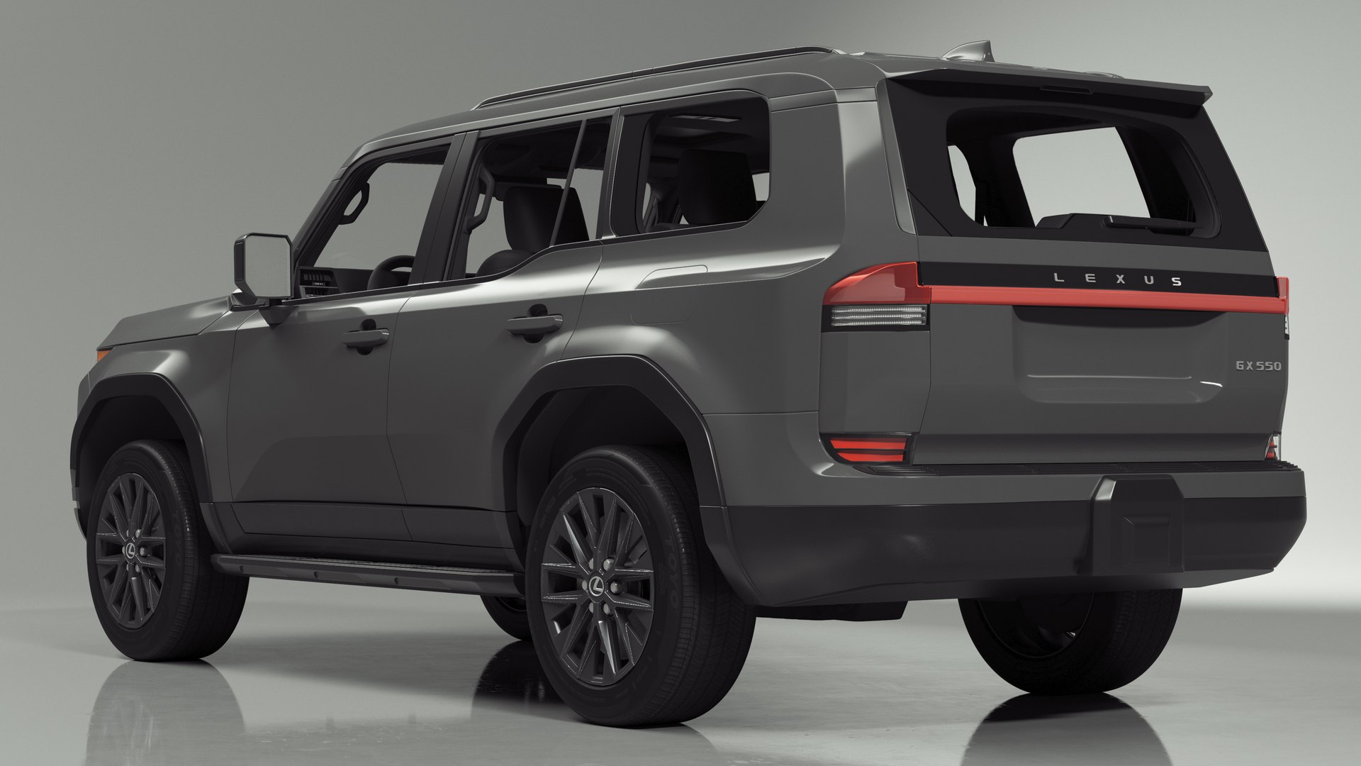 3D model Lexus GX 550 SUV 2024 Gray - TurboSquid 2141024