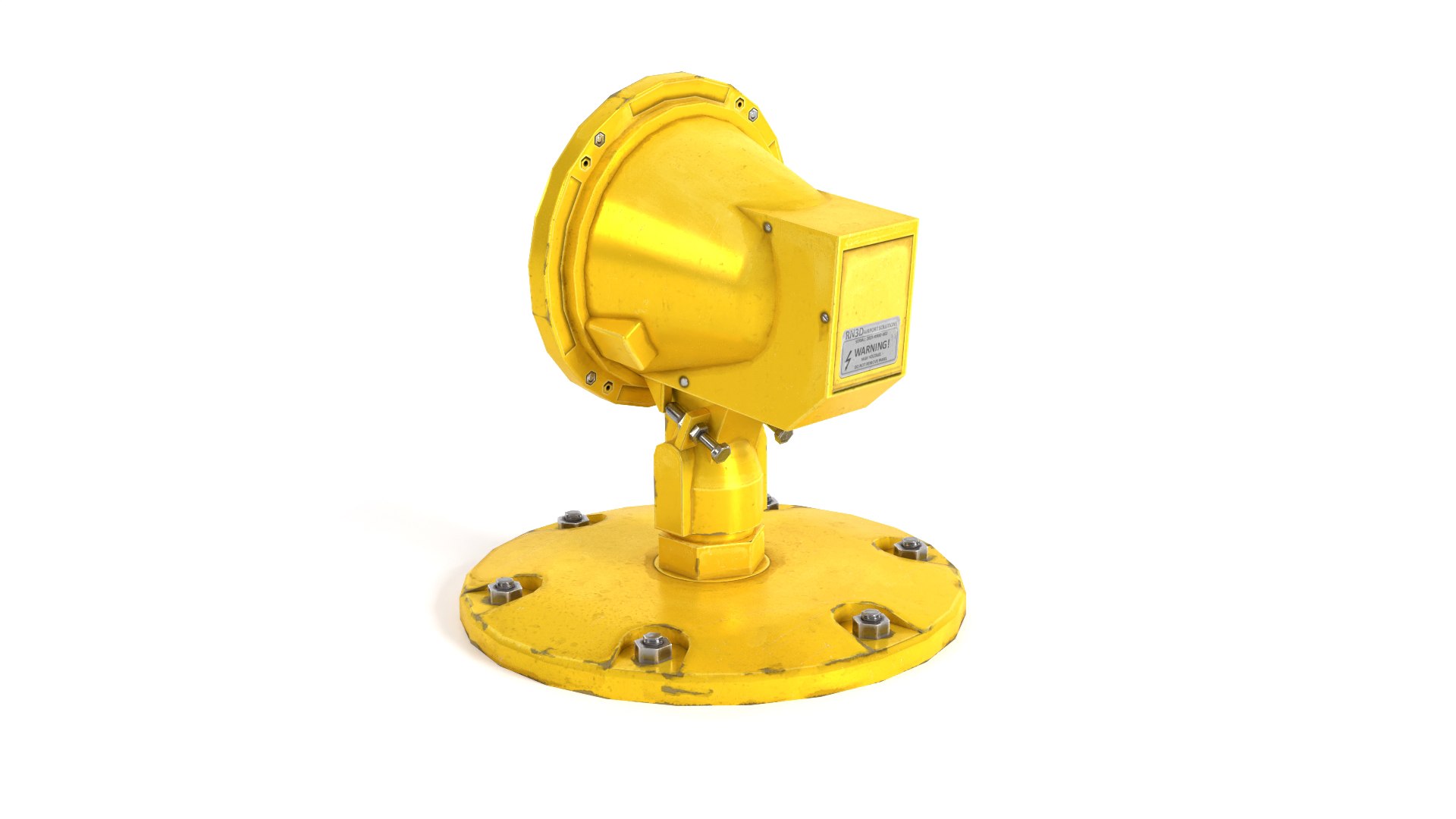 3D Runway Lighting 3 Model - TurboSquid 2379303