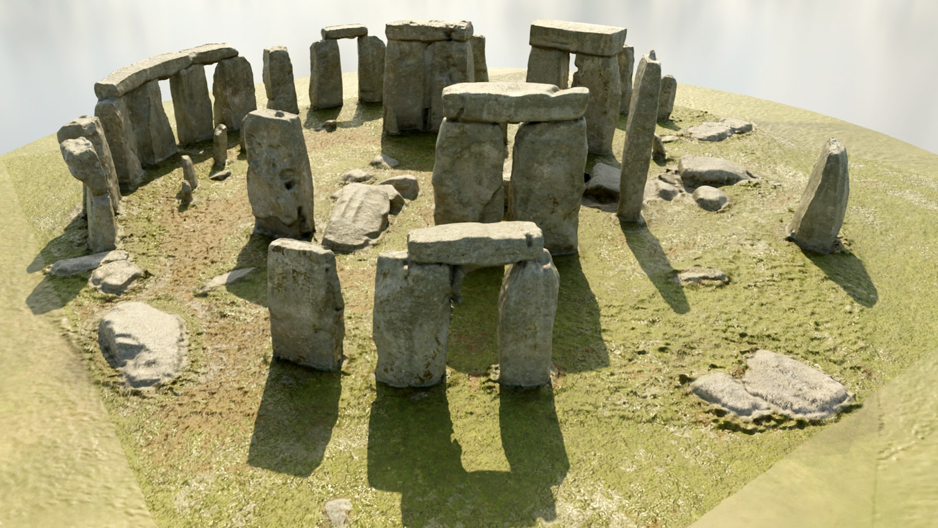 Stonehenge 3D - TurboSquid 2155231