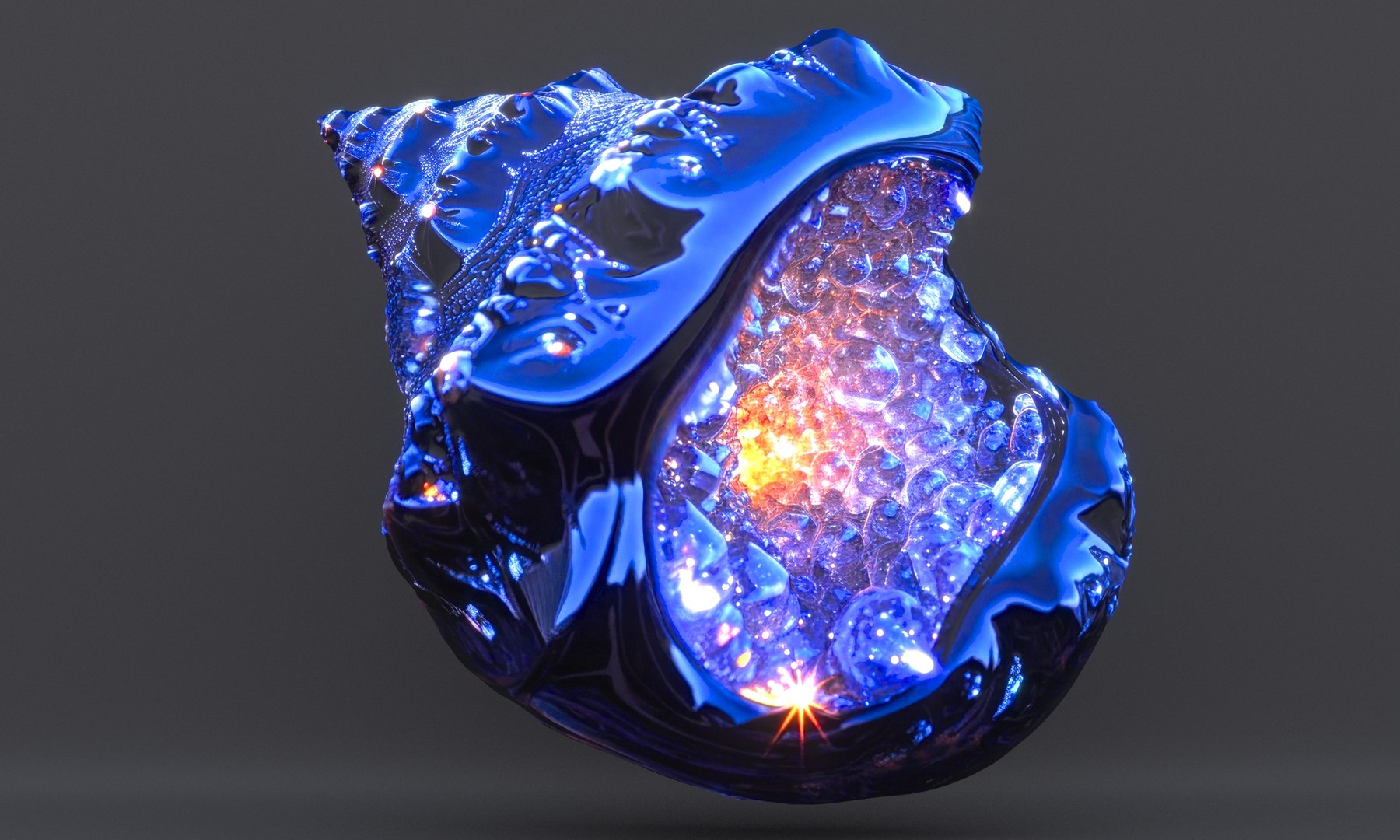 Colorfull Seashell Pack 3D model - TurboSquid 2177554