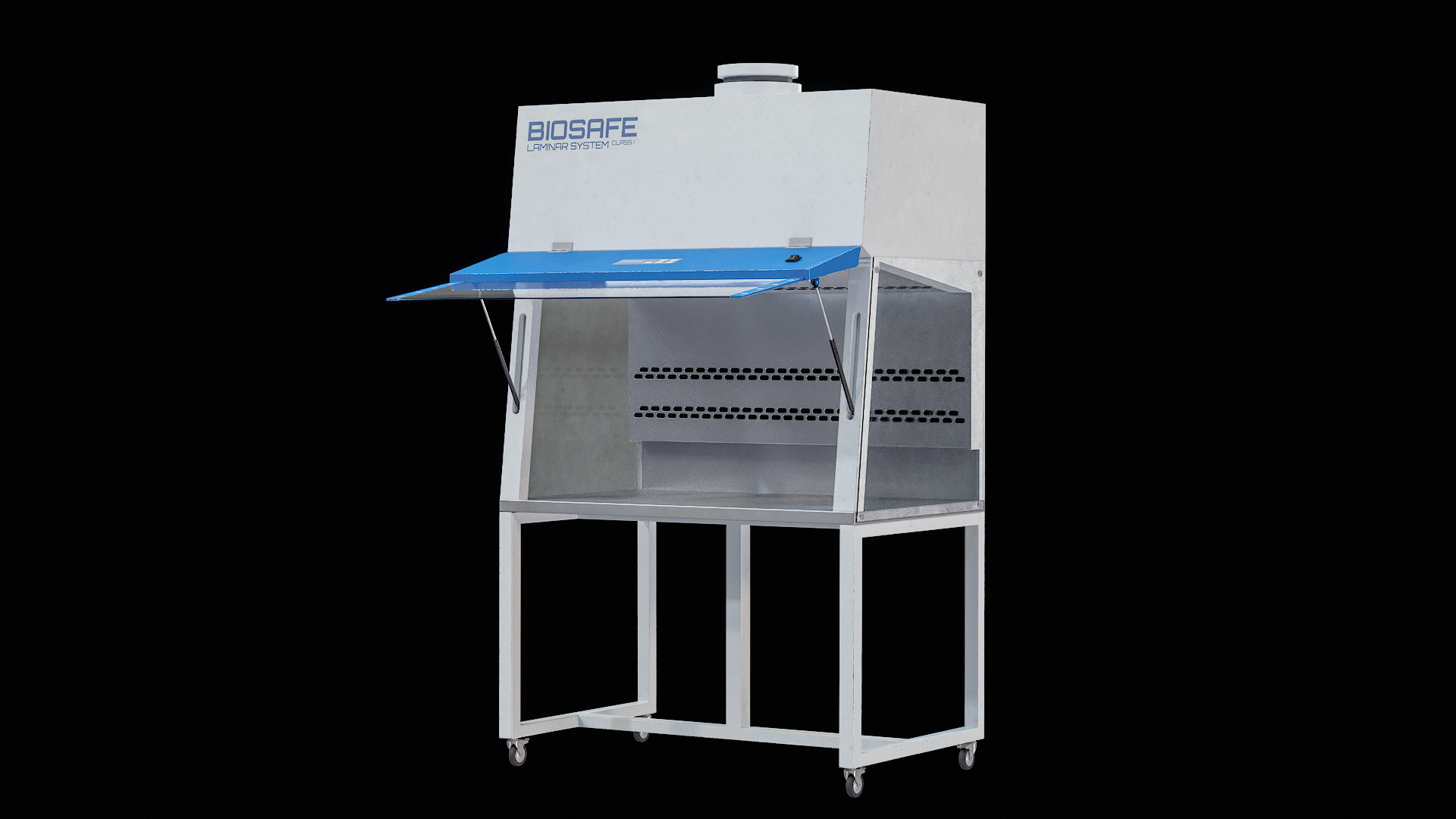 Biological Safety Cabinet Class 1 Hood PBR 3D Model - TurboSquid 2294572