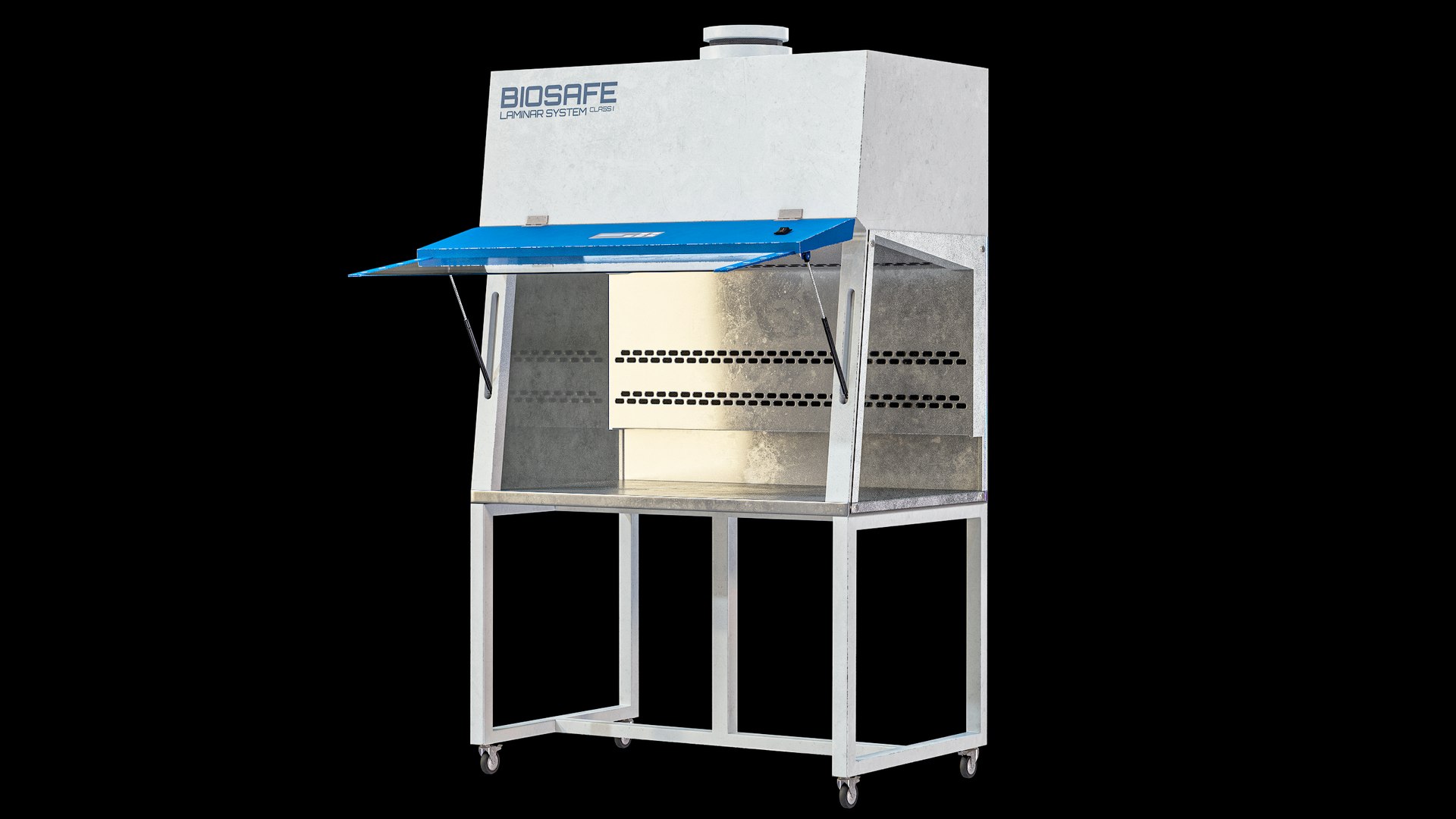 Biological Safety Cabinet Class 1 Hood PBR 3D Model - TurboSquid 2294572