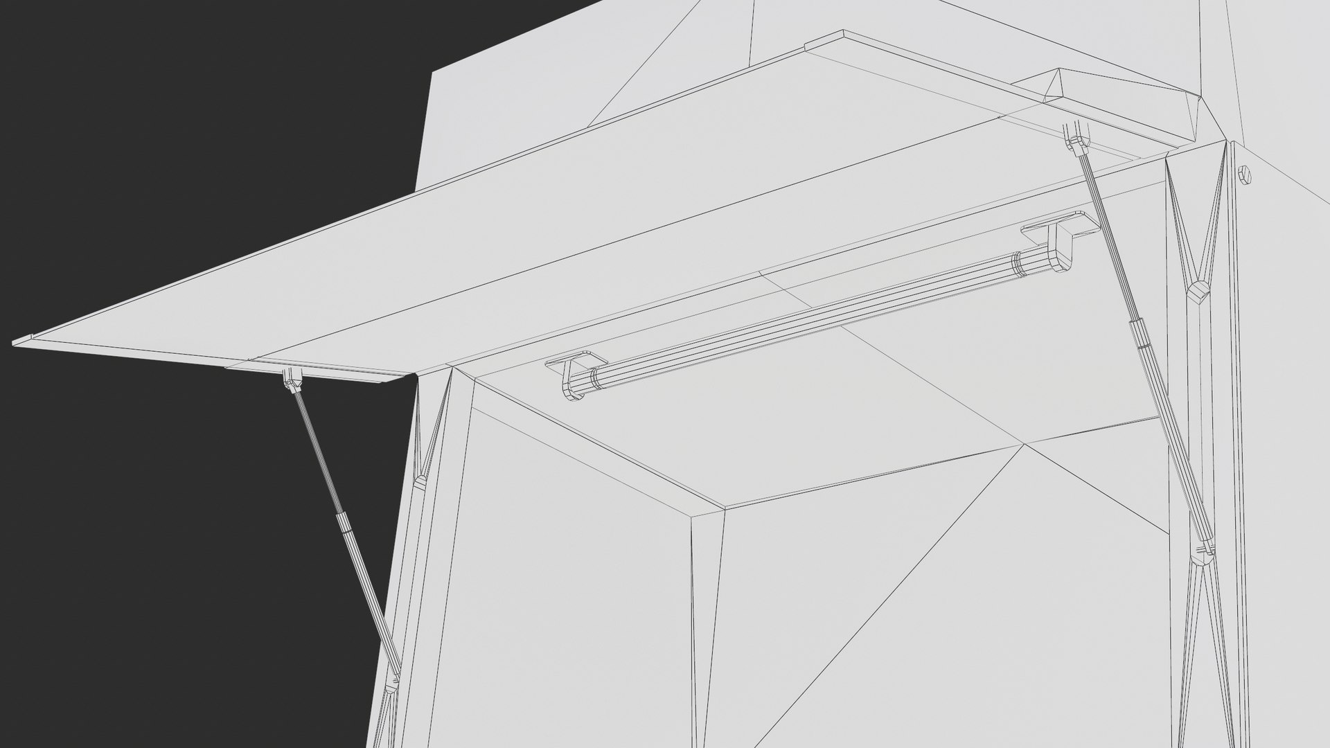 Biological Safety Cabinet Class 1 Hood PBR 3D Model - TurboSquid 2294572