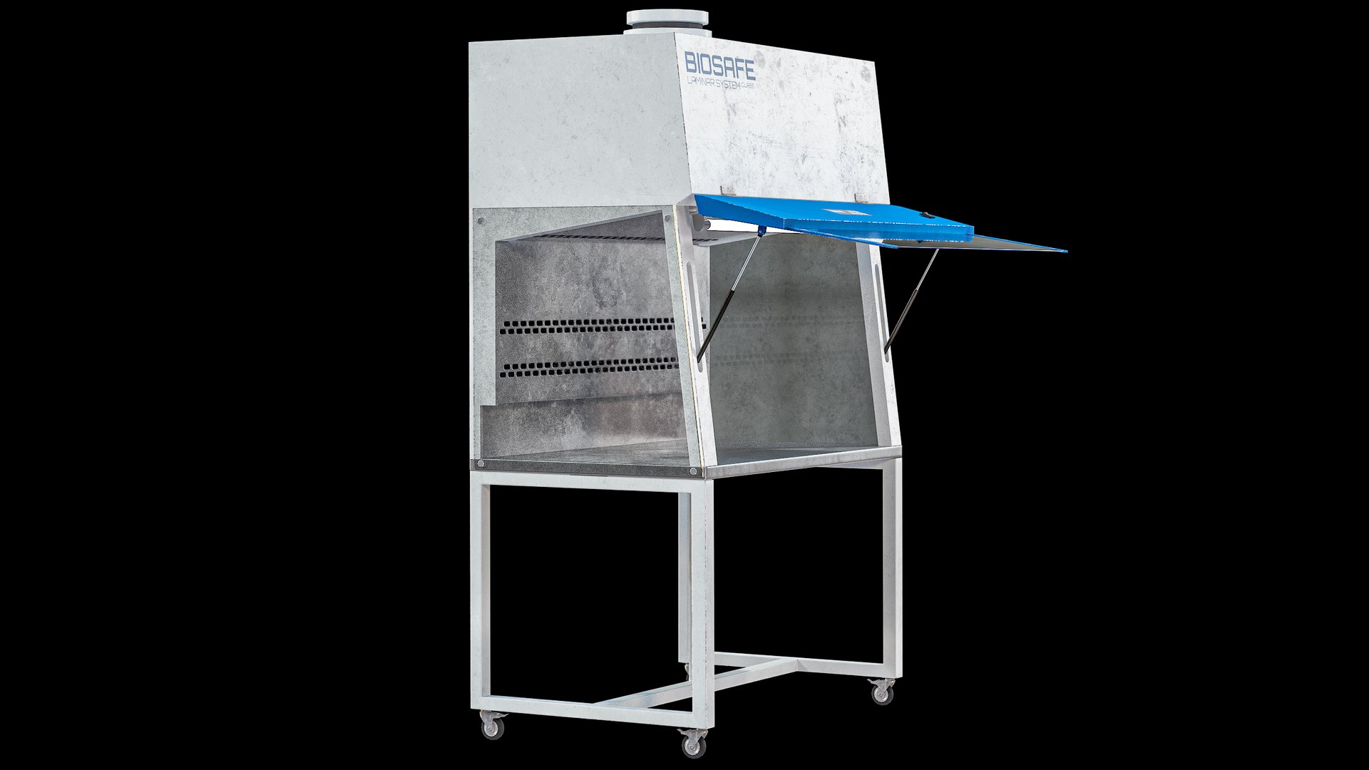 Biological Safety Cabinet Class 1 Hood PBR 3D Model - TurboSquid 2294572