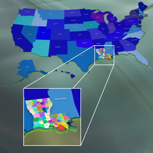 3D Louisiana Models | TurboSquid