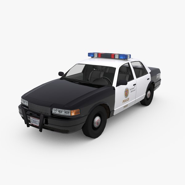 modelo 3d ES Police Cruiser - TurboSquid 909876