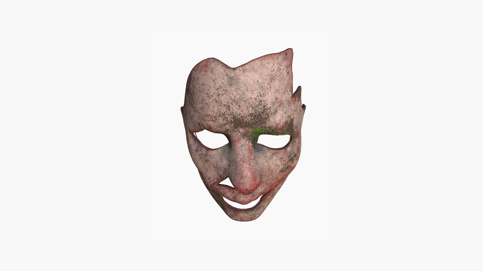 Human Skin Terror Mask A05 Dirt - Character Costume 3D model ...