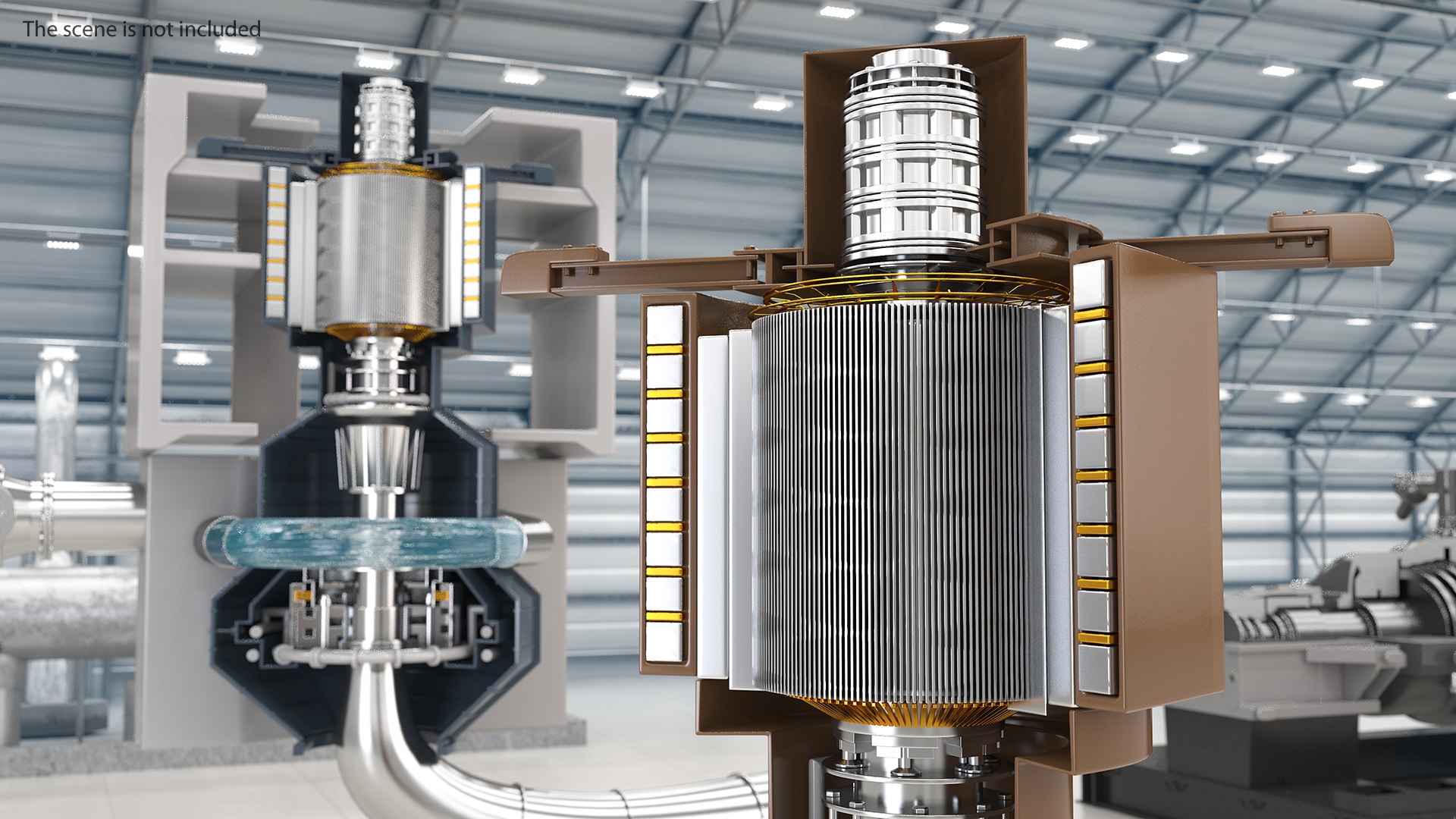 Pump Hydro Turbine 3D Model - TurboSquid 1476149