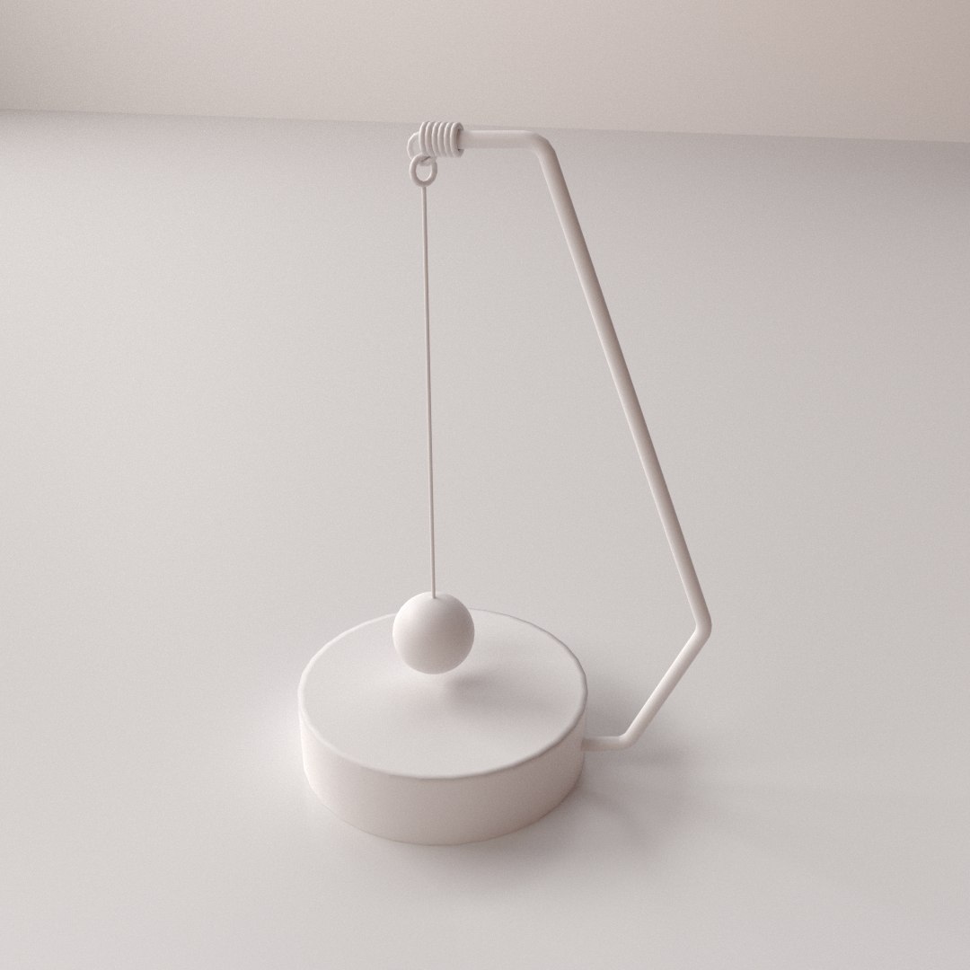 Magnetic Pendulum 3D - TurboSquid 1811848