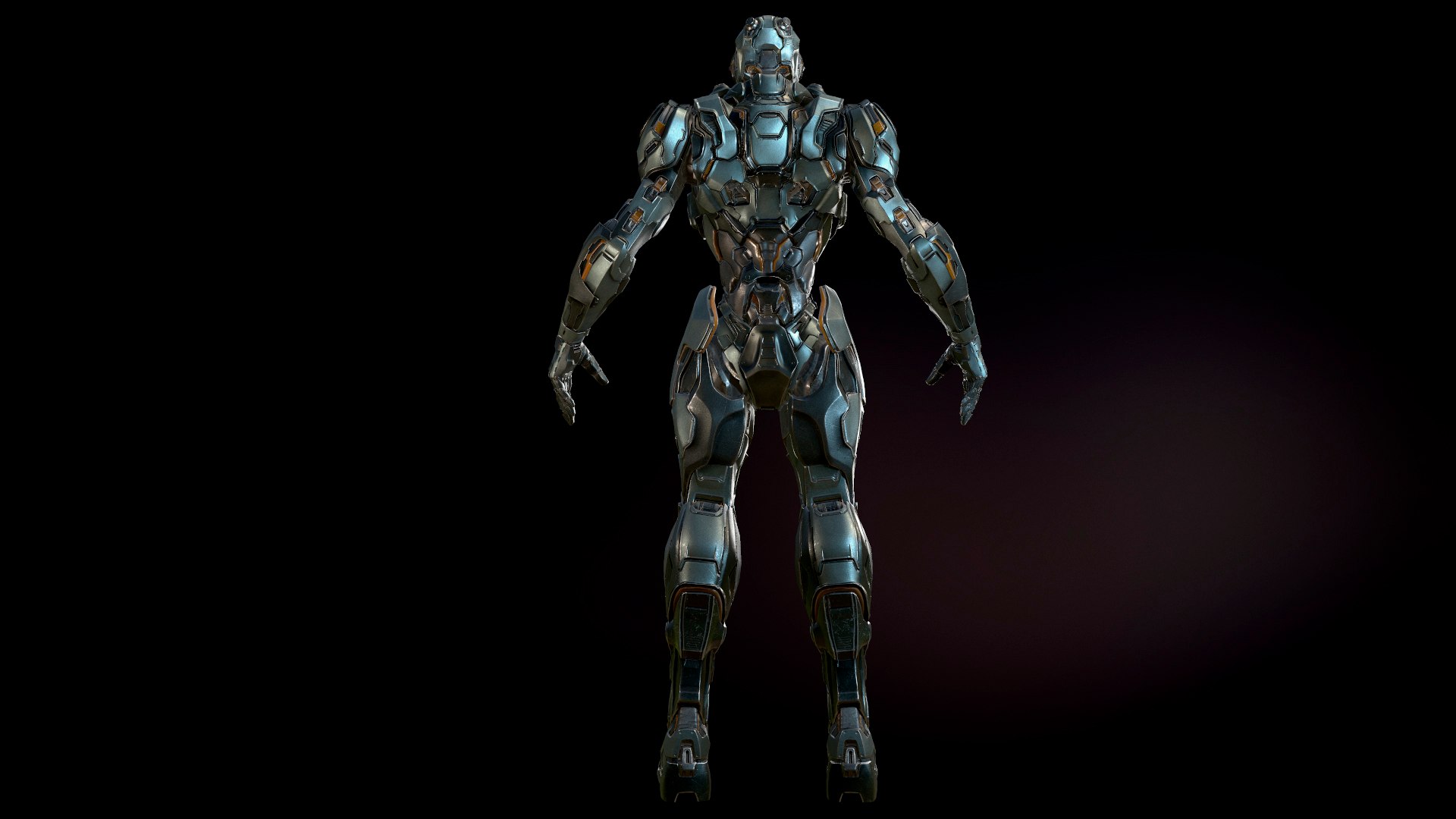 3D SciFi Cyborg Soldier - TurboSquid 2167436
