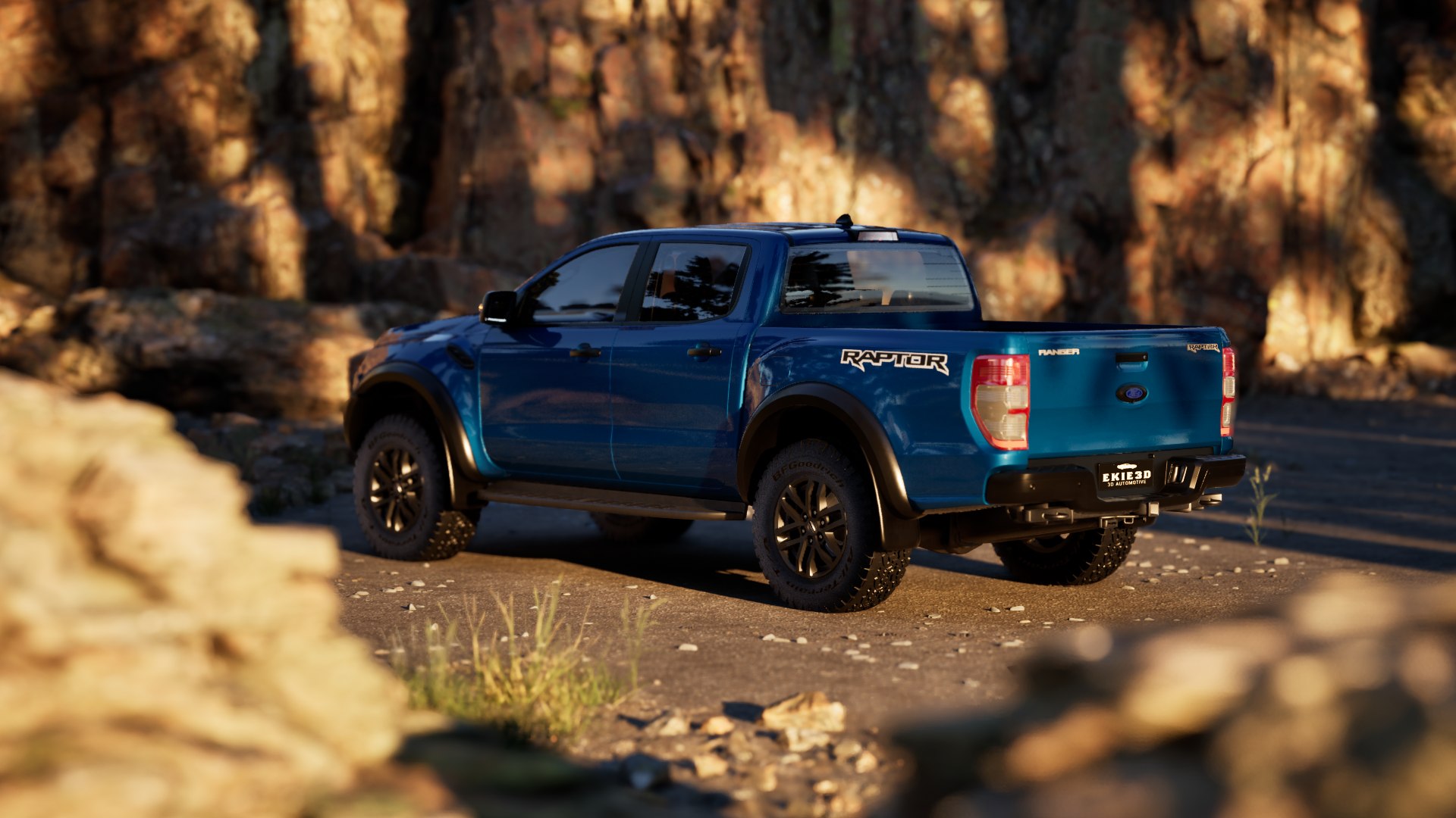 3D 2019 FORD RANGER RAPTOR Model - TurboSquid 2379185