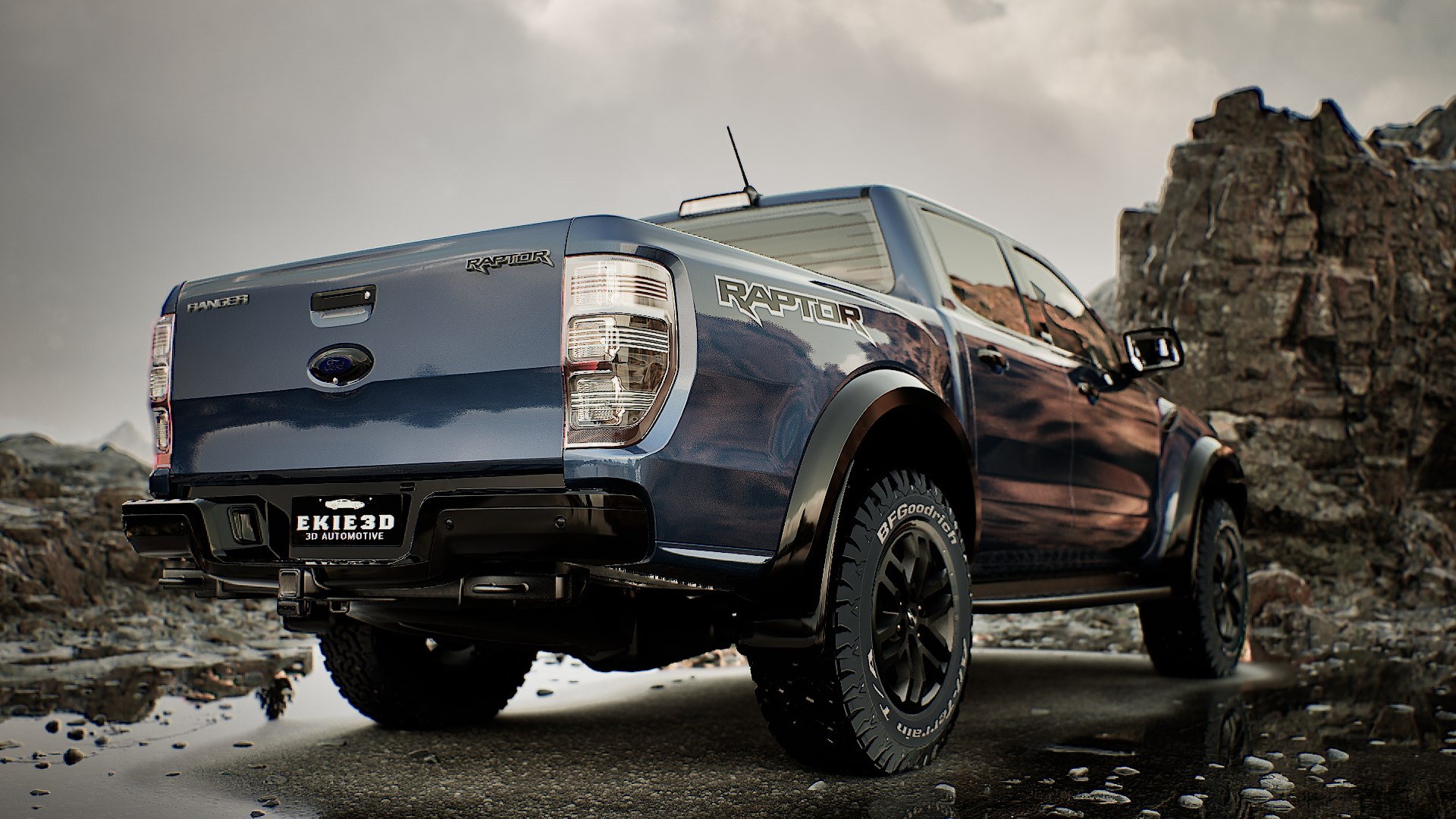 3D 2019 FORD RANGER RAPTOR Model - TurboSquid 2379185